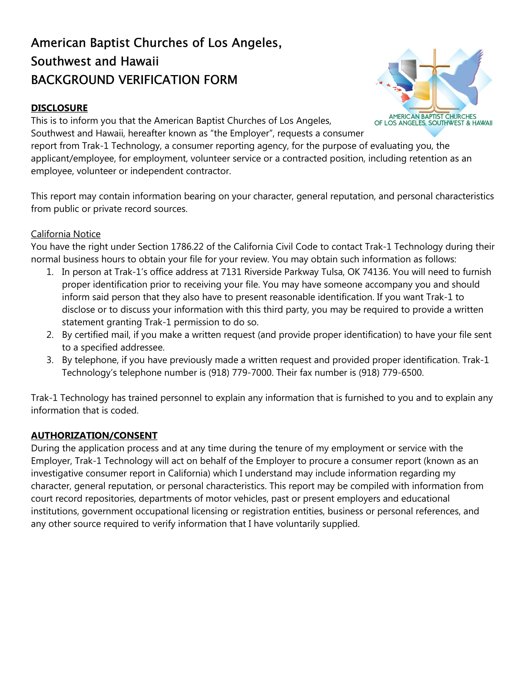 Free 13+ Background Verification Form Samples, PDF, MS Word, Google Docs