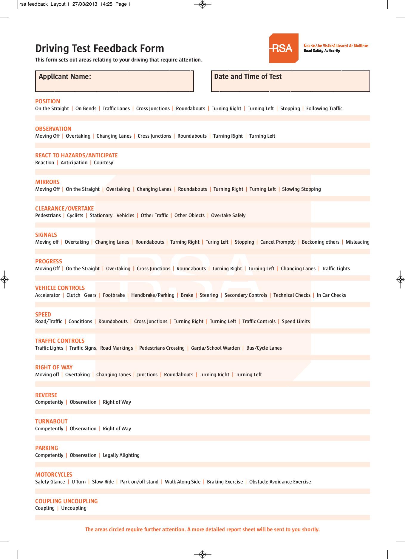 FREE 11+ Exam and Test Feedback Forms in PDF | Ms Word