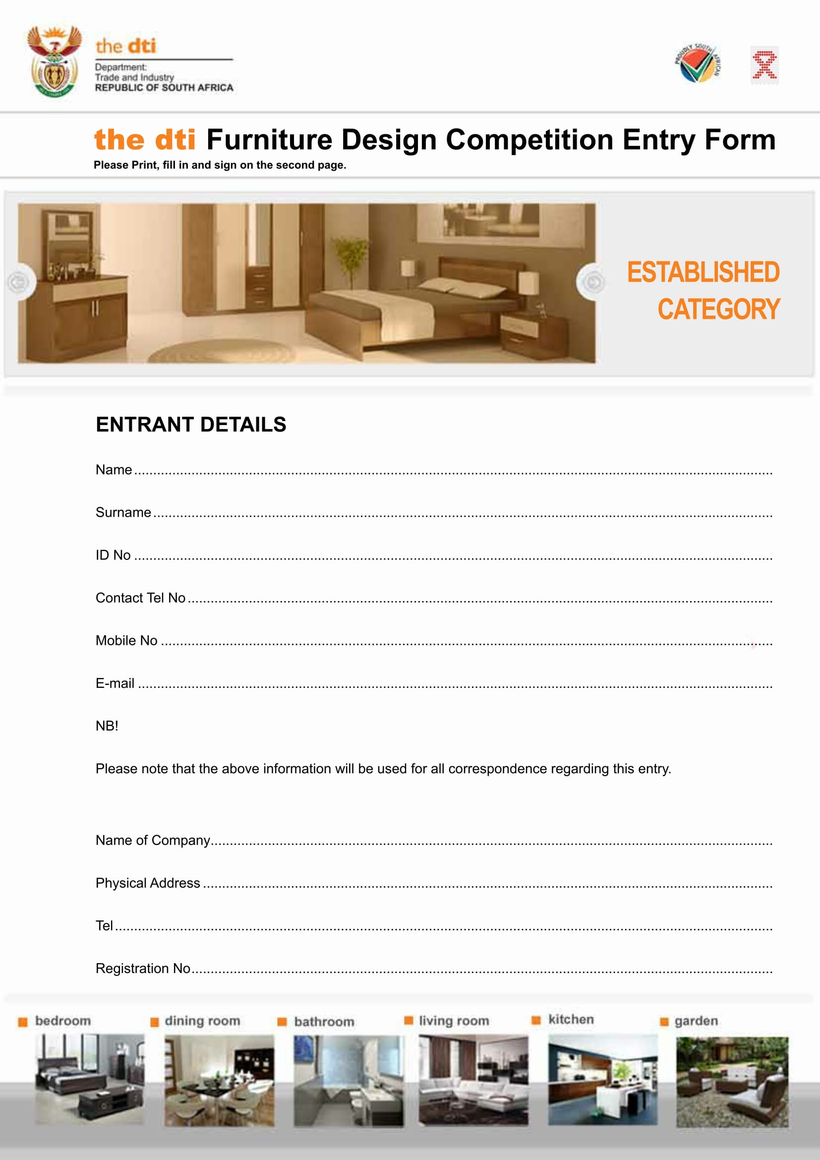 What Is a Competition Entry Registration Form? [ with Samples ]