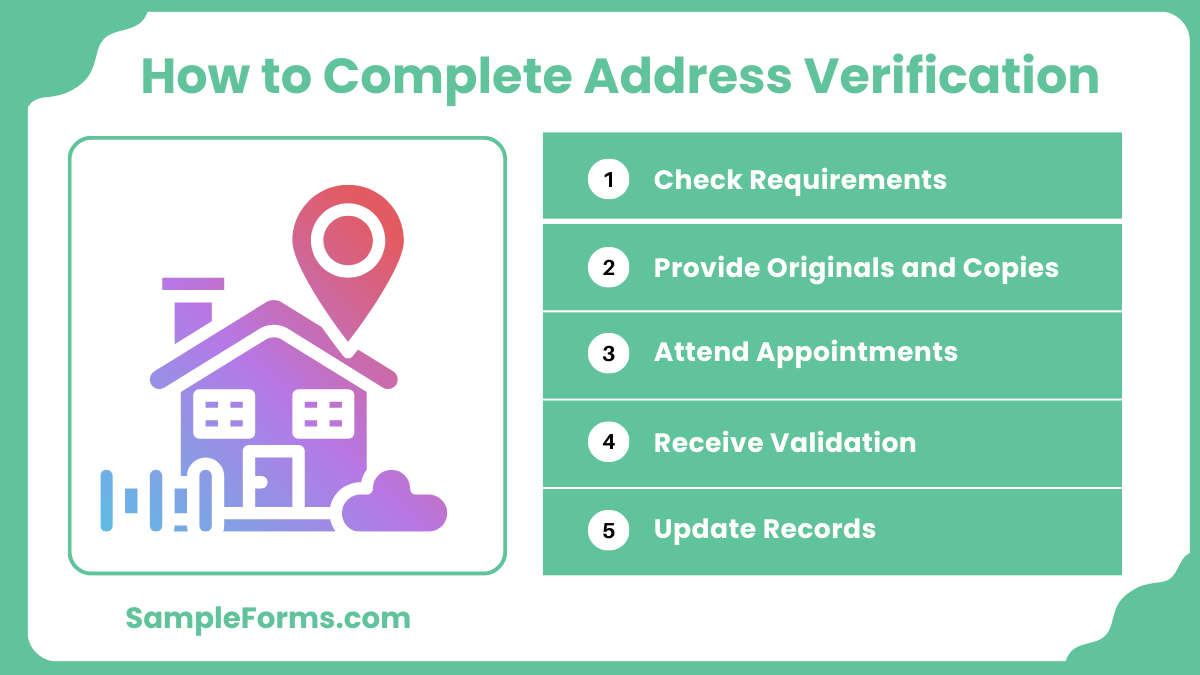 Free 13 + Address Verification Form Samples, PDF, MS Word, Google Docs