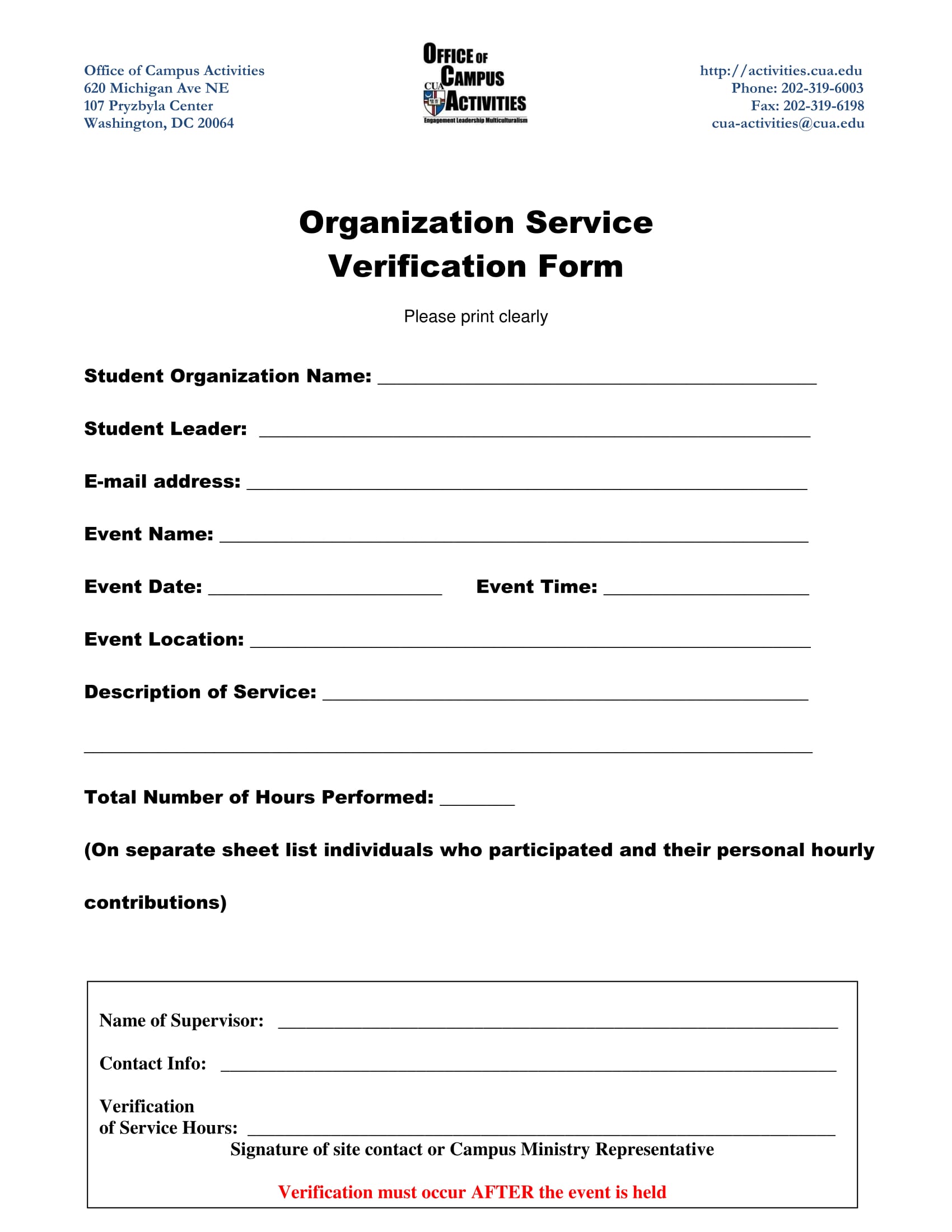 What Is a Service Verification Form? [ Uses, Samples ]