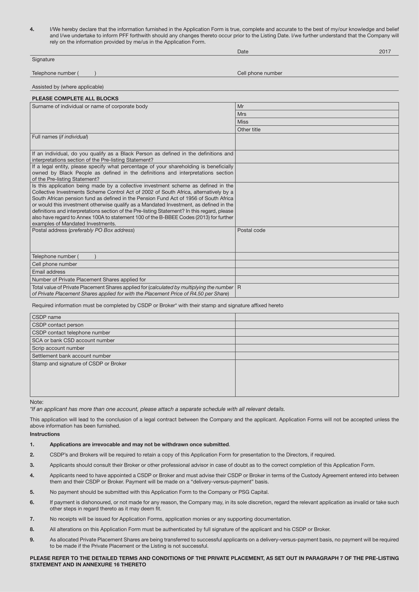 FREE 10+ Legal Application Forms in PDF | Ms Word