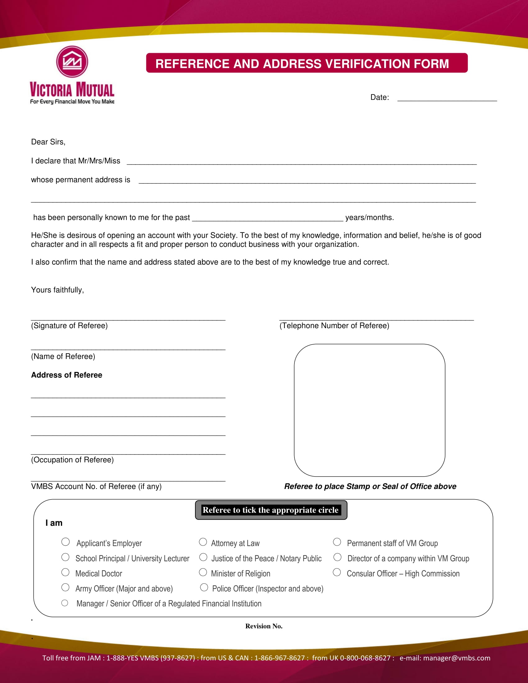 Free 13 + Address Verification Form Samples, PDF, MS Word, Google Docs