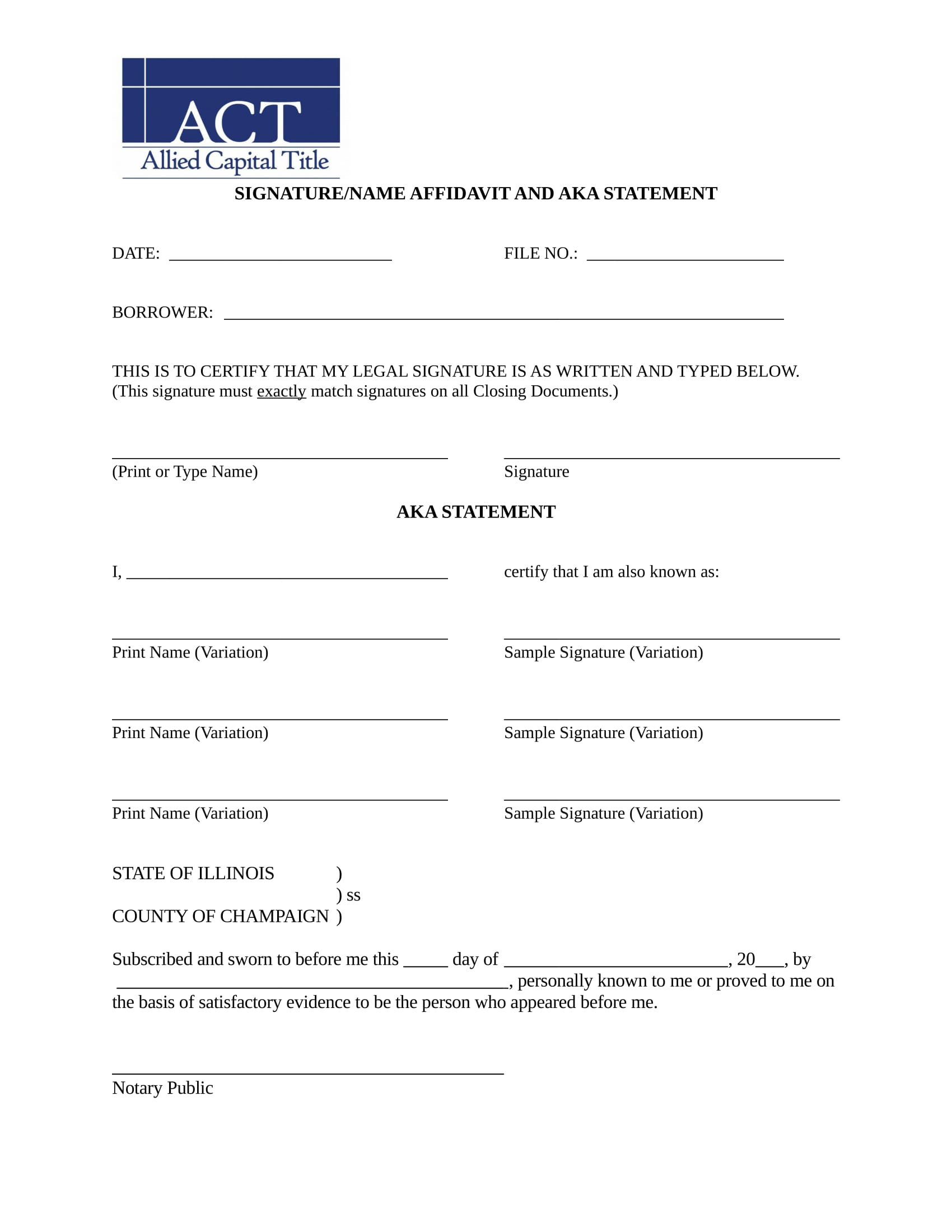 FREE 29+ Affidavit Form Samples, PDF, MS Word, Google Docs