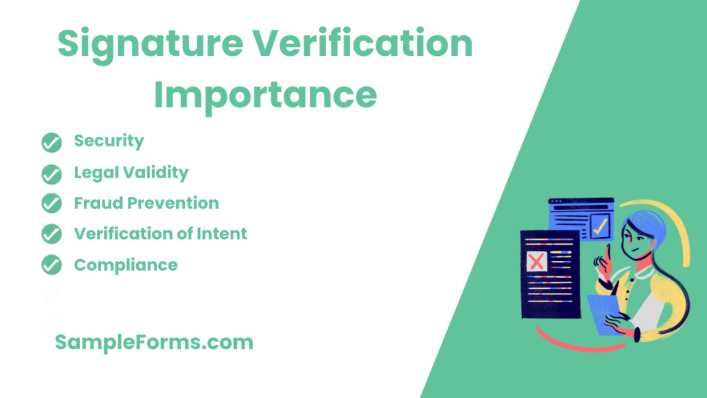 Free 13+ Signature Verification Form Samples, PDF, MS Word, Google Docs,