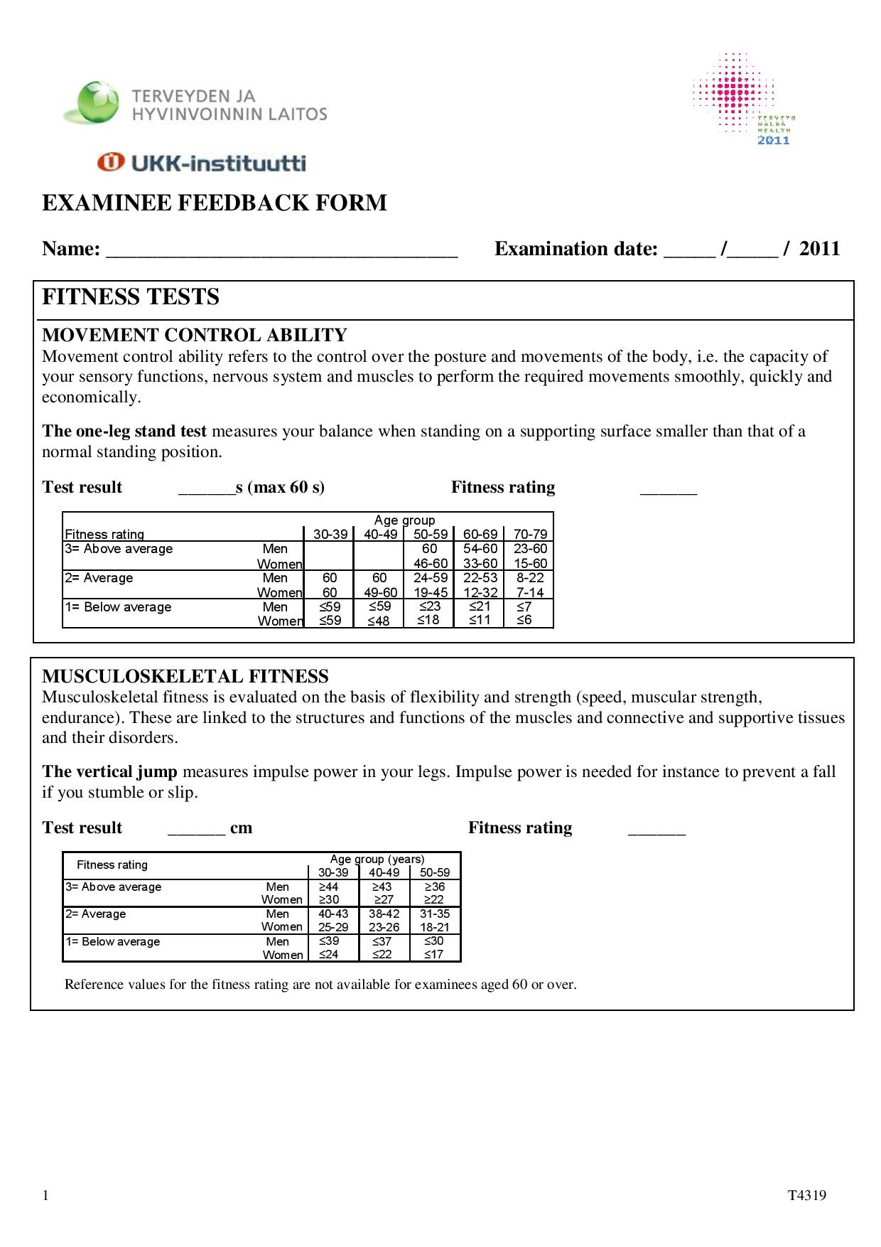 FREE 11+ Exam and Test Feedback Forms in PDF | Ms Word