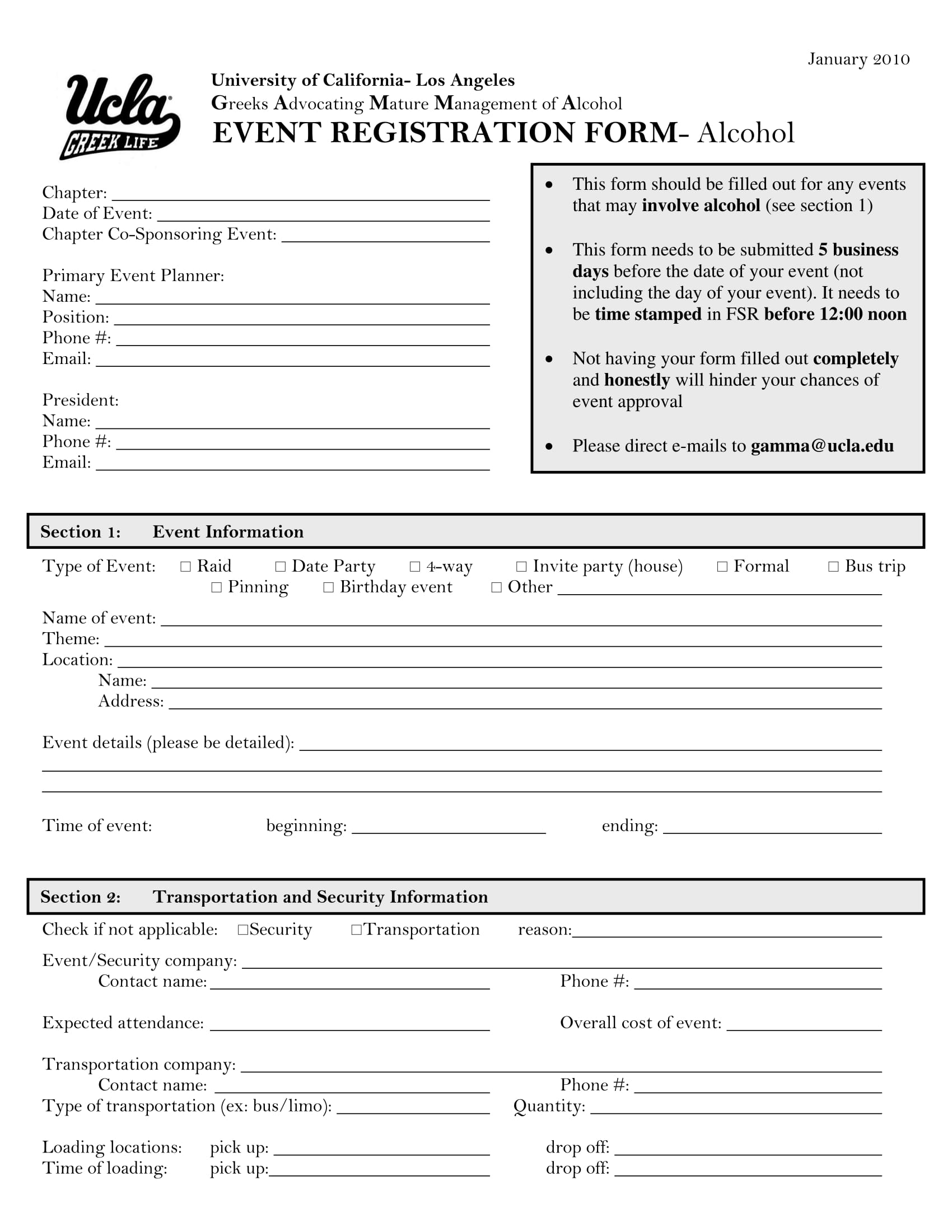 Student Registration Form Template Free Download Sampletemplatess 