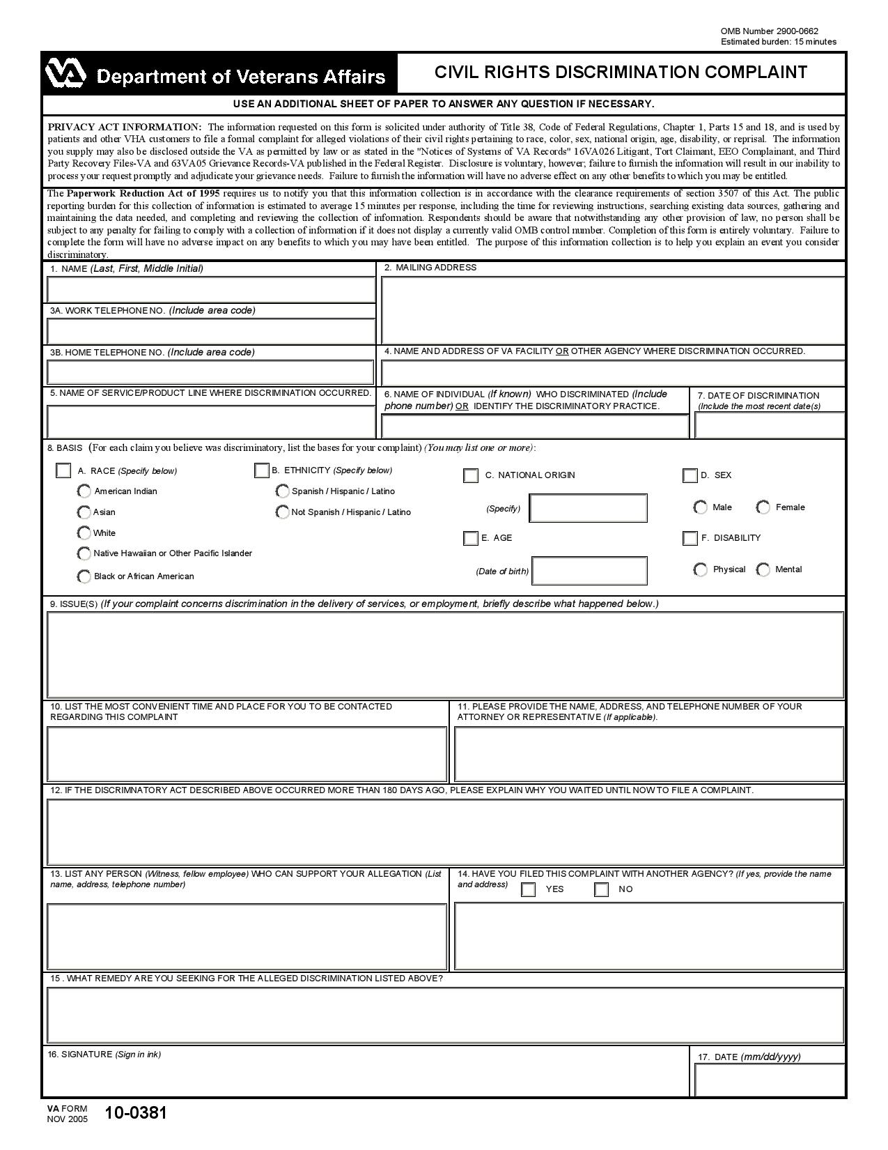 10 Different Types Of Complaint Forms 10-different-types-of-complaint-forms