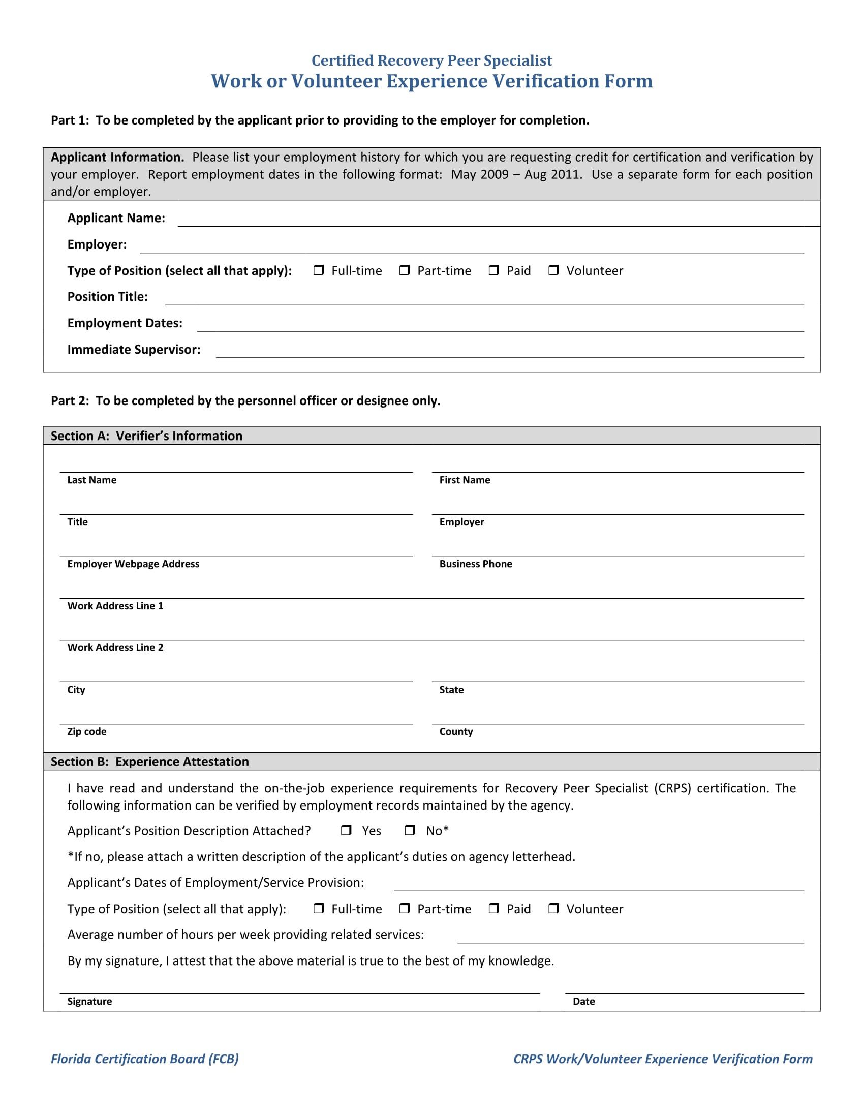 What Is a Volunteer Verification Form? [ Definition, Types, Importance ]