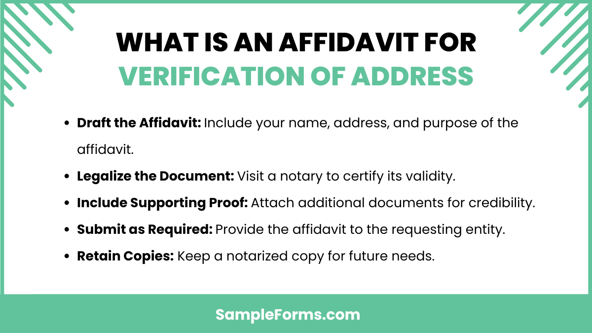 Free 13 + Address Verification Form Samples, PDF, MS Word, Google Docs