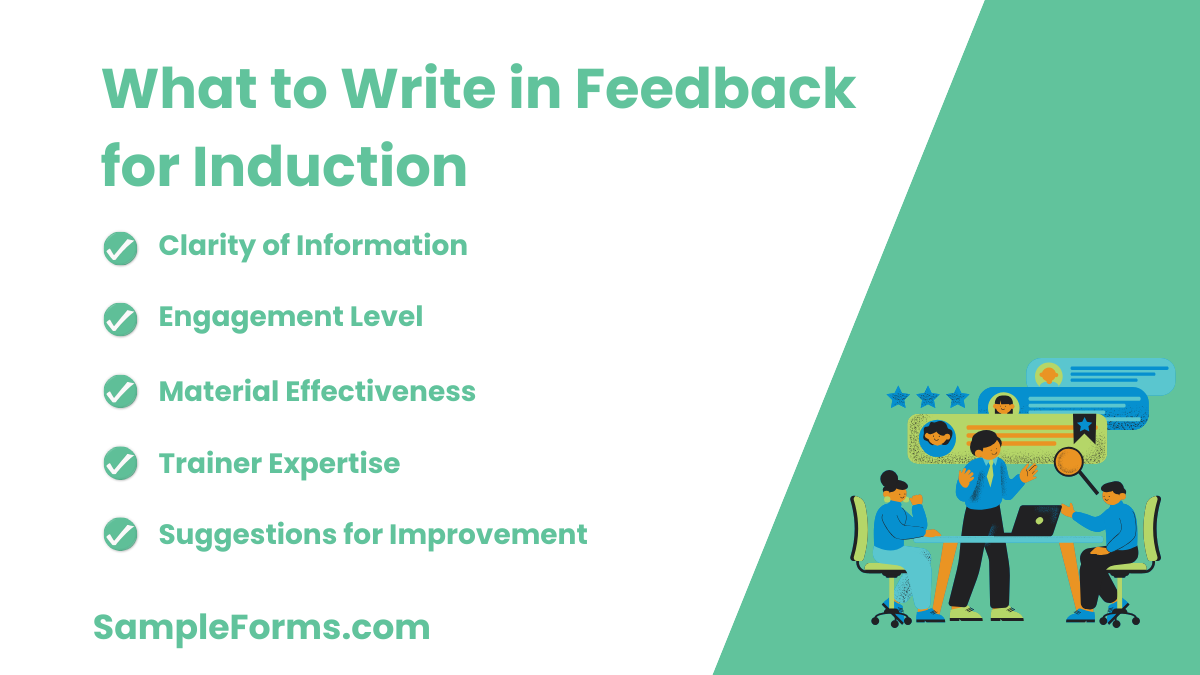 FREE 14+ Induction Feedback Form Samples, PDF, MS Word, Google Docs