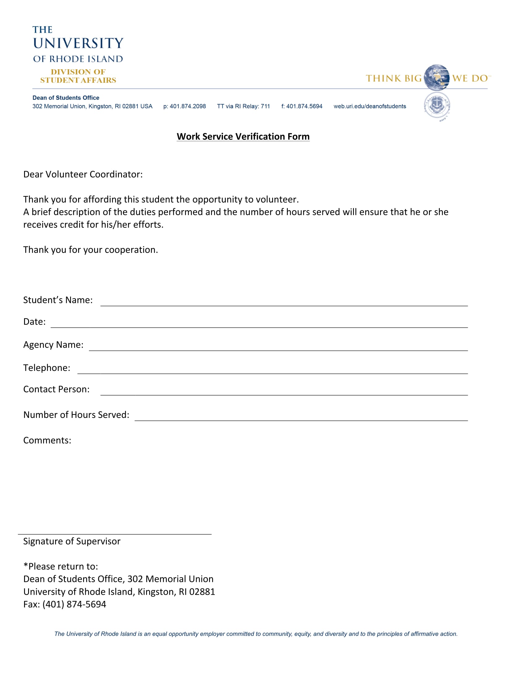 What Is a Service Verification Form? [ Uses, Samples ]