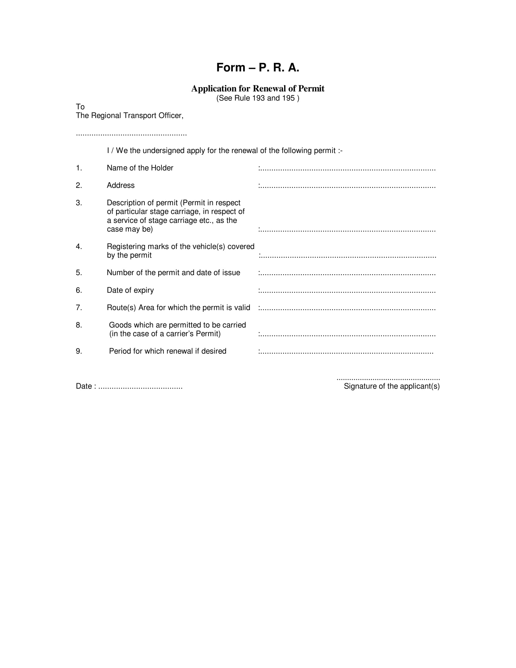 FREE 8+ Renewal Application Forms in PDF | Ms Word