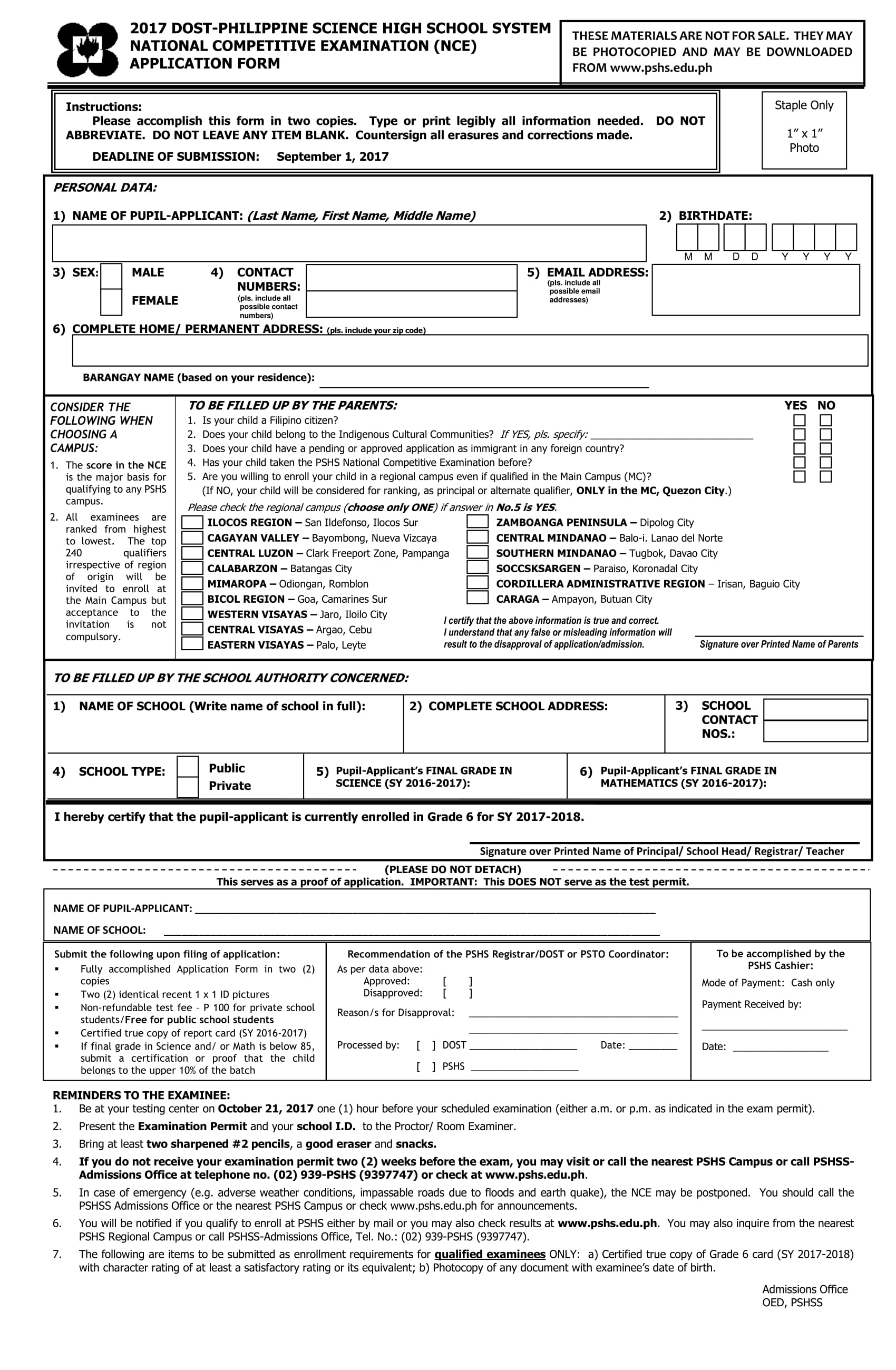 FREE 14+ Examination Application Form Samples, PDF, MS Word, Google Docs