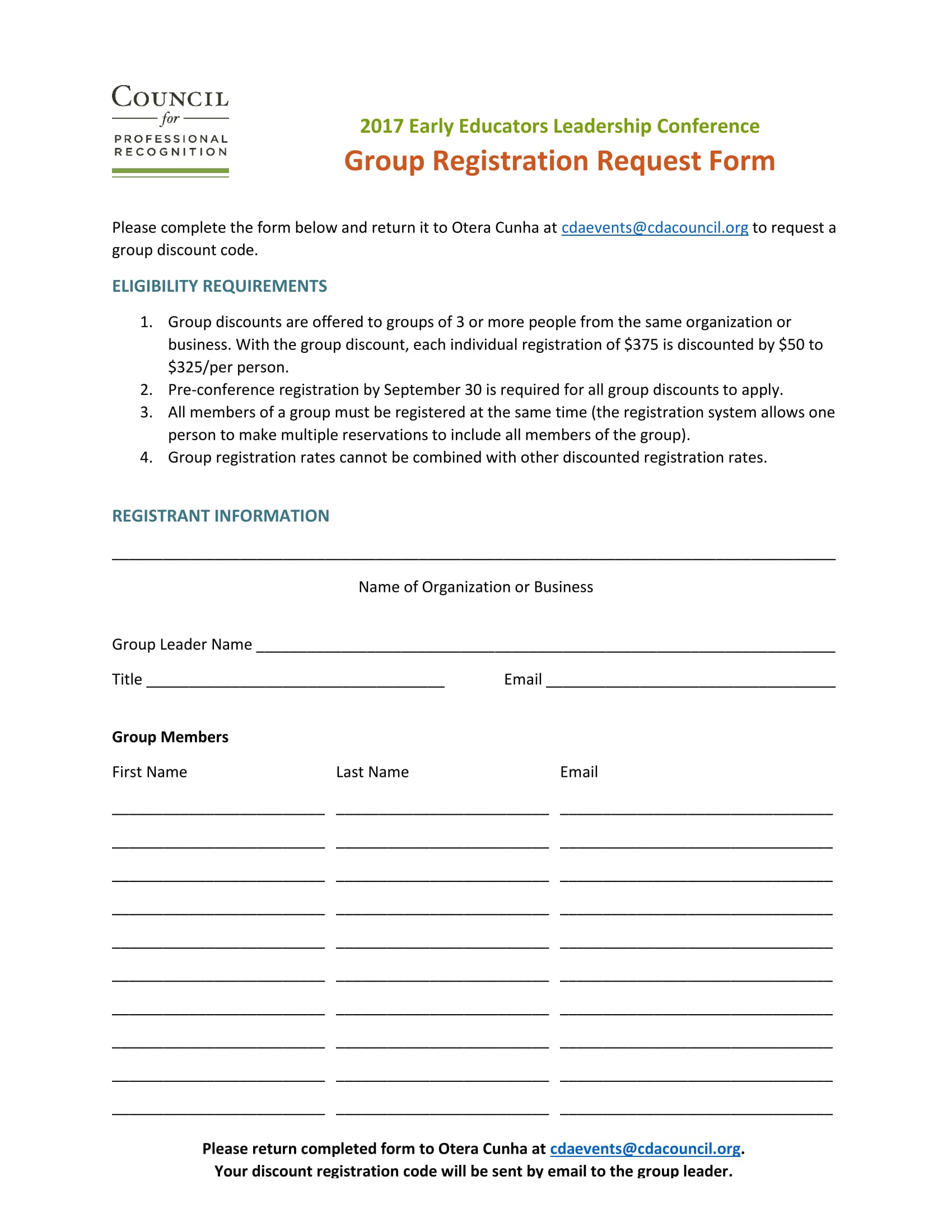 FREE 10+ Registration Request Forms in PDF | MS Word