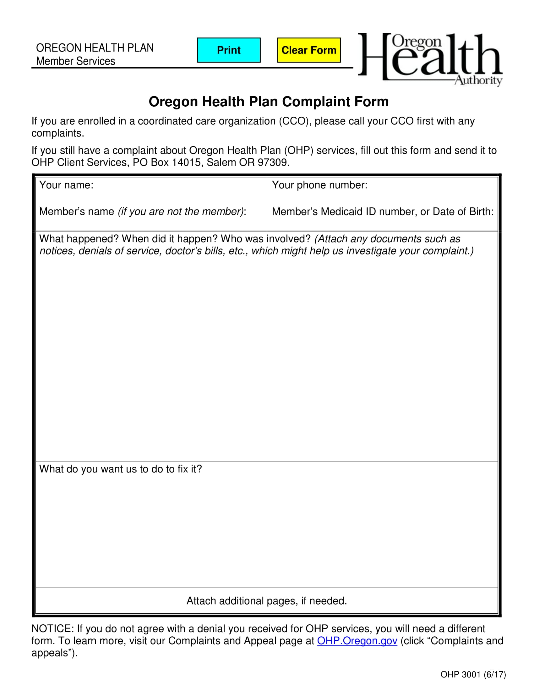 FREE 11+ Health Complaint Form Samples in PDF | MS Word