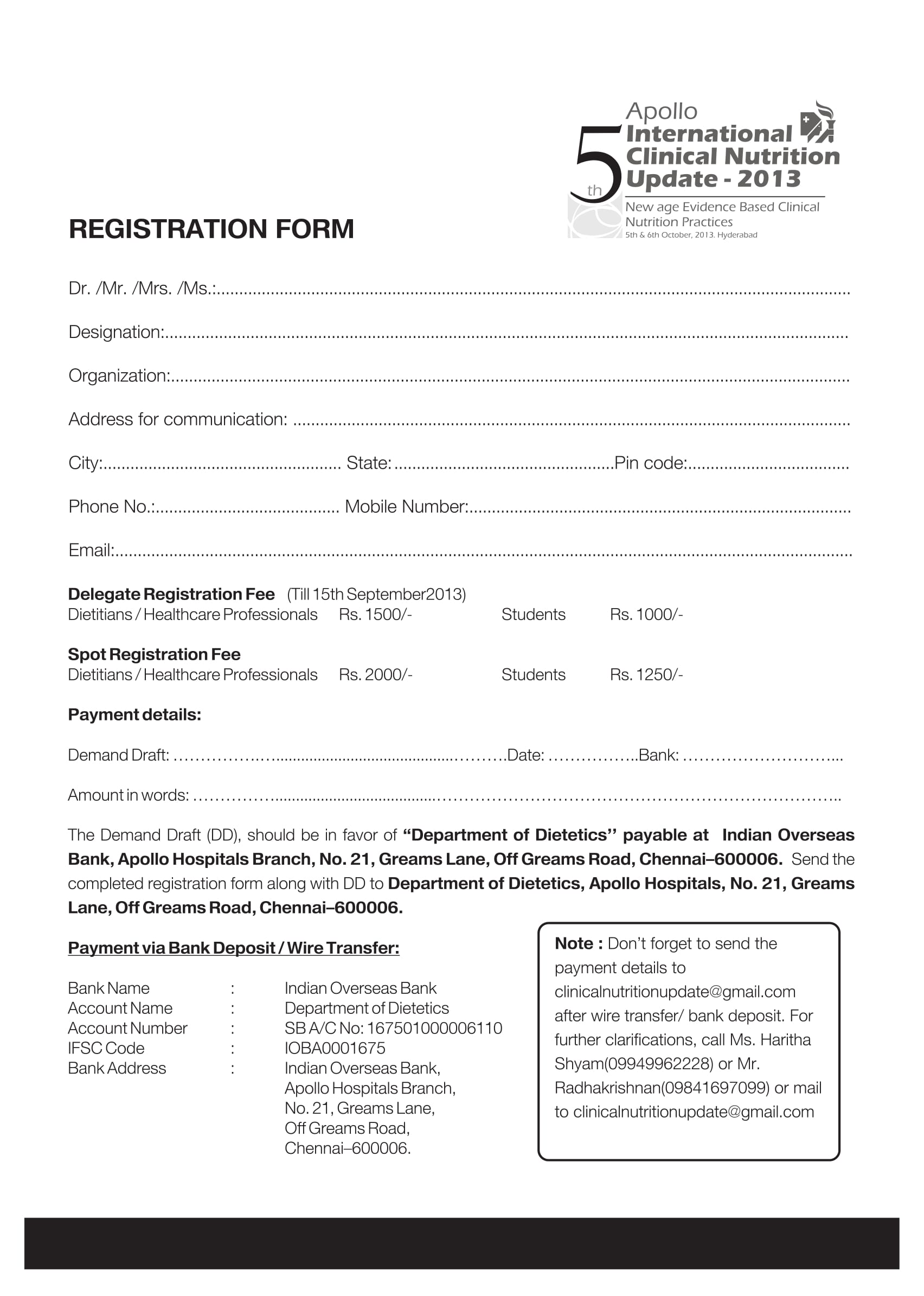 FREE 17+ Hospital Registration Form Samples, PDF, MS Word, Google Docs