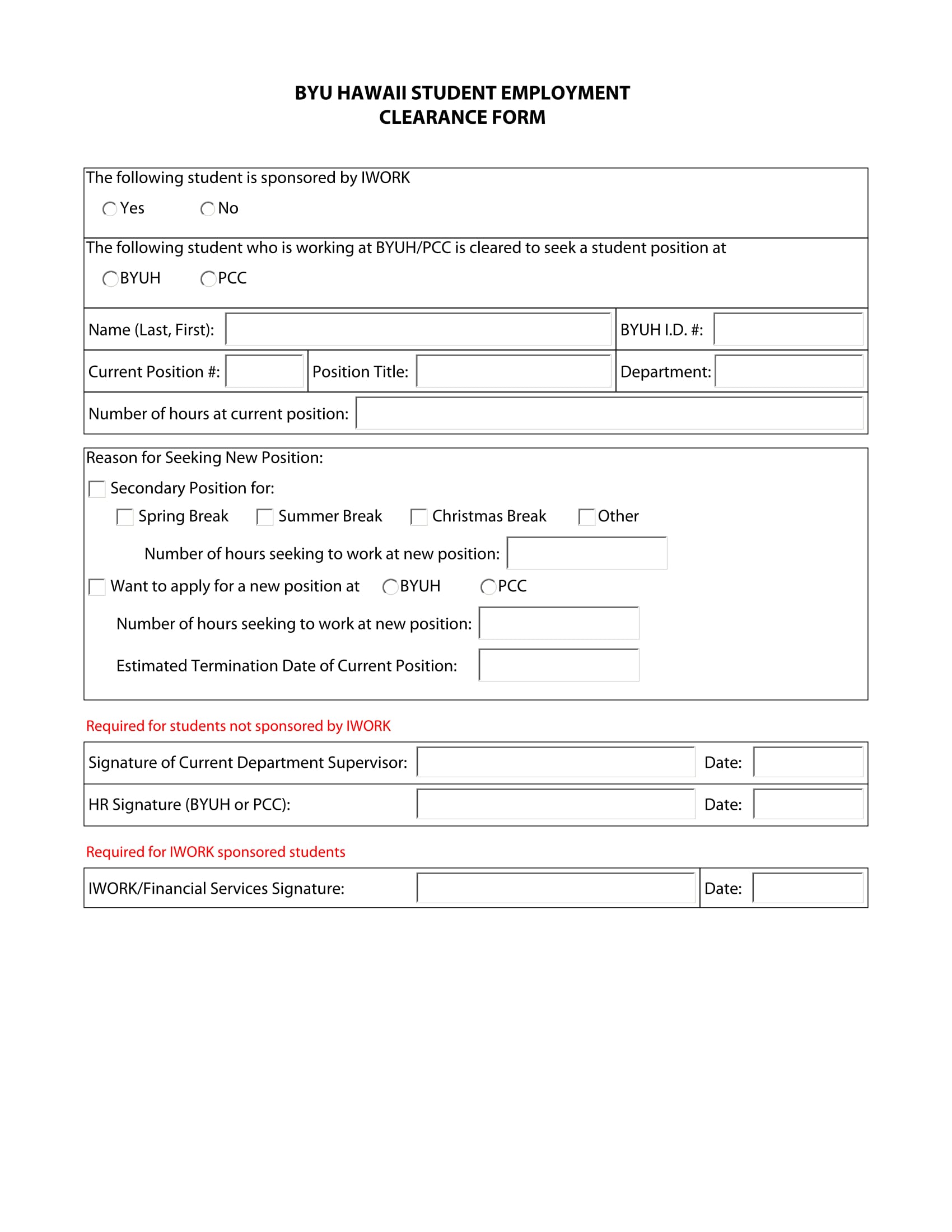 FREE 18+ Student Clearance Form Samples, PDF, MS Word, Google Docs