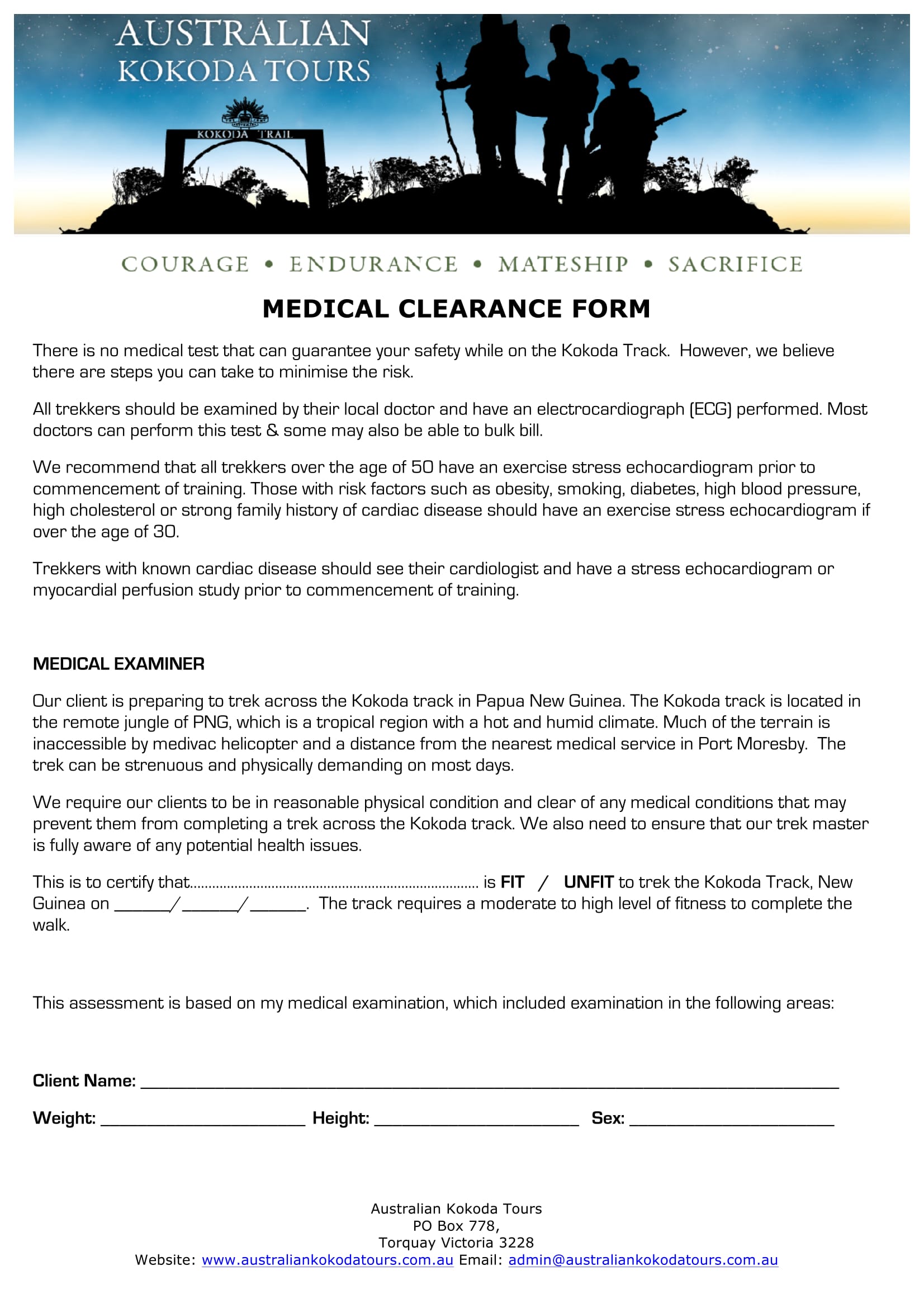 FREE 30+ Medical Clearance Form Samples in PDF | MS Word