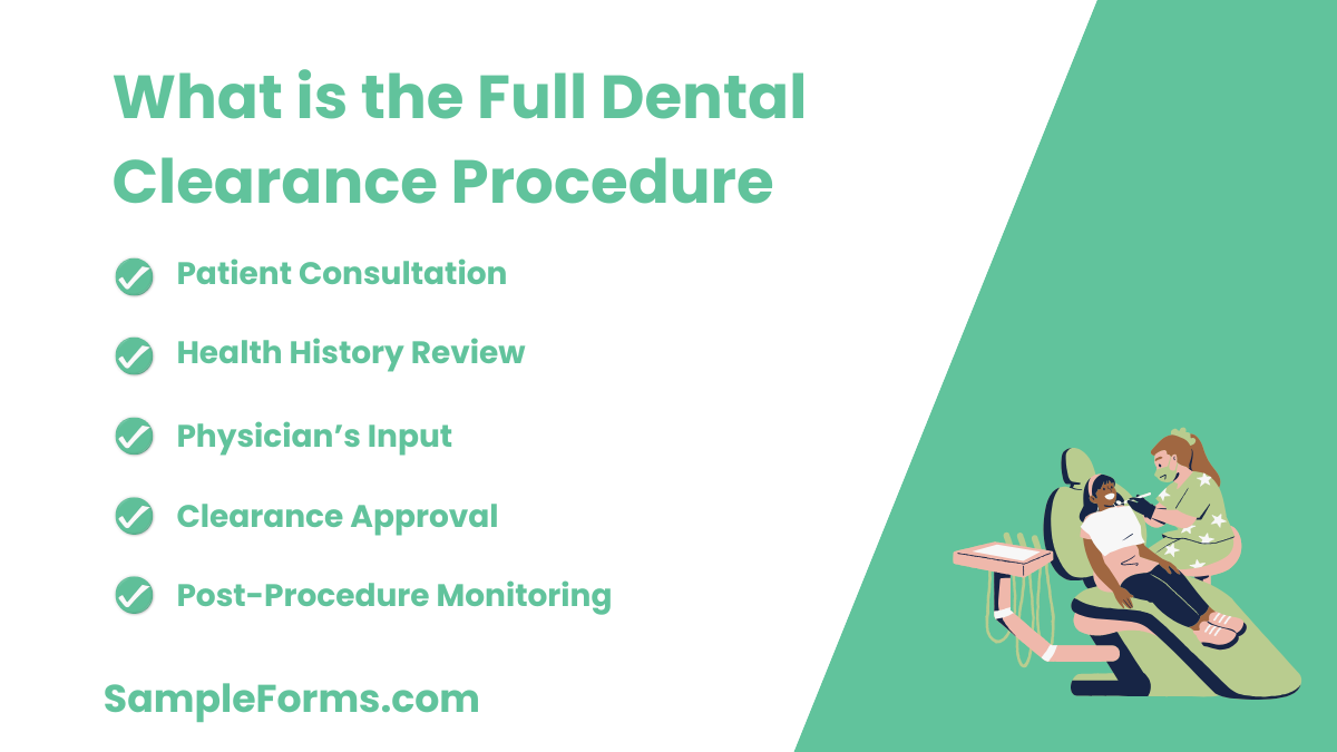 FREE 18+ Dental Medical Clearance Form Samples, PDF, MS Word, Google Docs