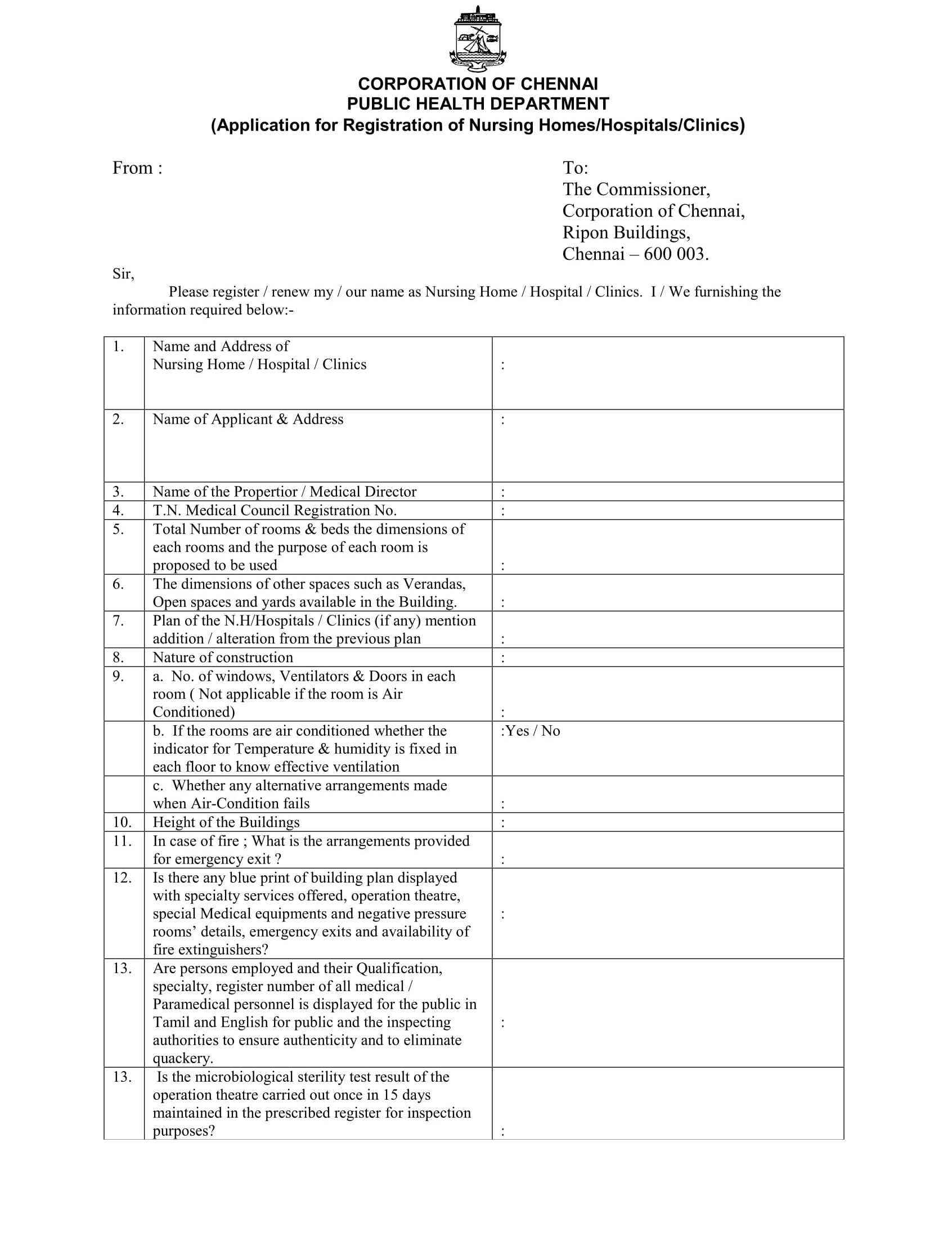 FREE 17+ Hospital Registration Form Samples, PDF, MS Word, Google Docs
