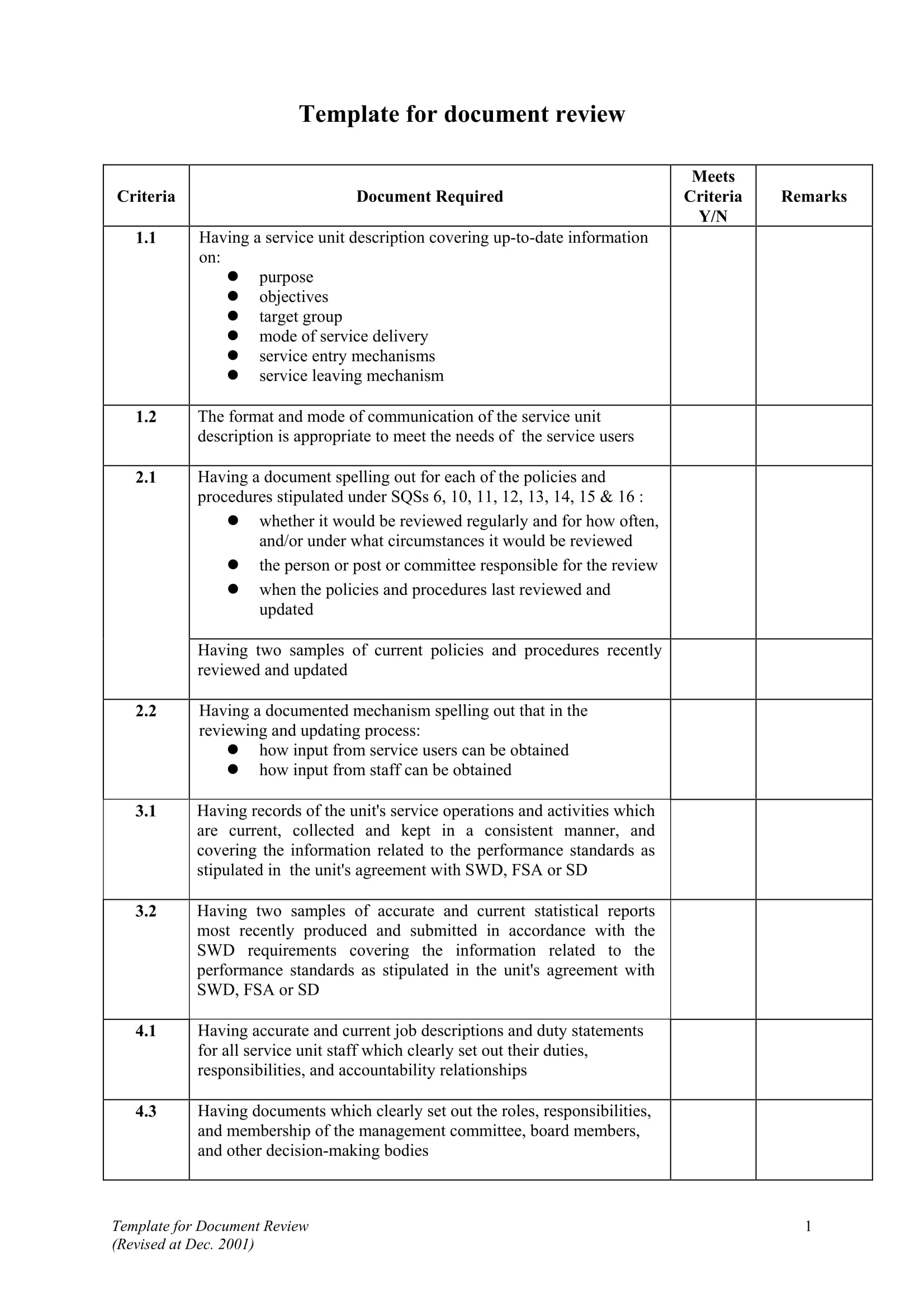 FREE 14 Forms For Document Reviews In PDF MS Word