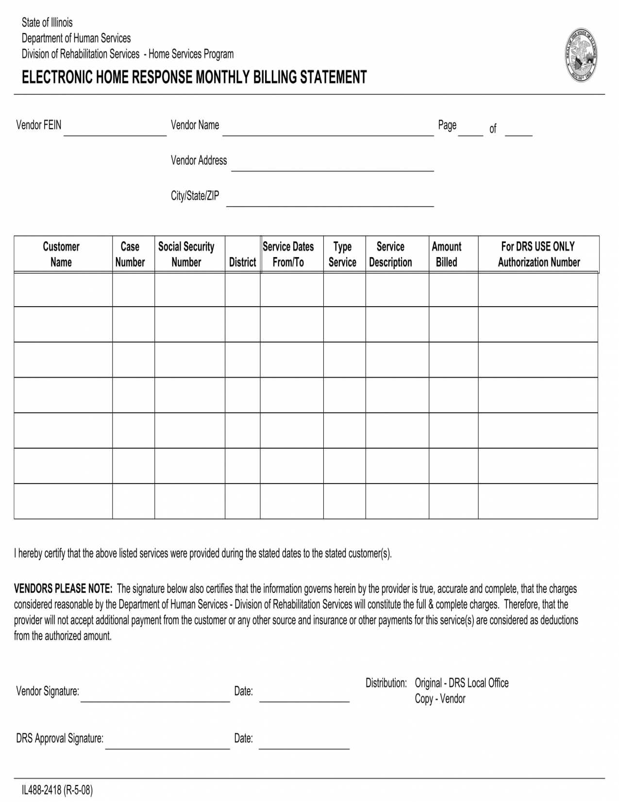 FREE 18+ Billing Statement Form Samples, PDF, MS Word, Google Docs
