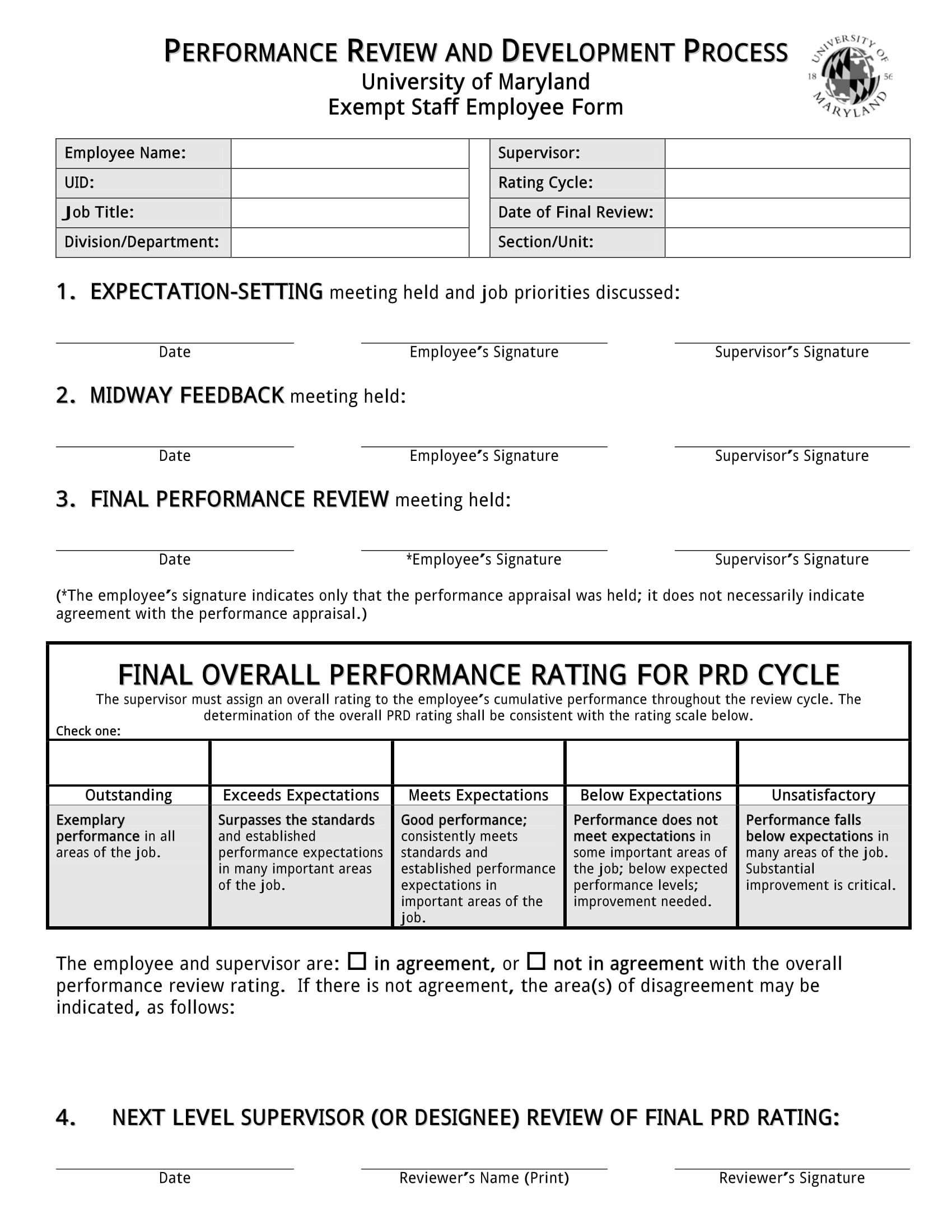 FREE 14+ Review Forms for Staff in PDF | MS Word