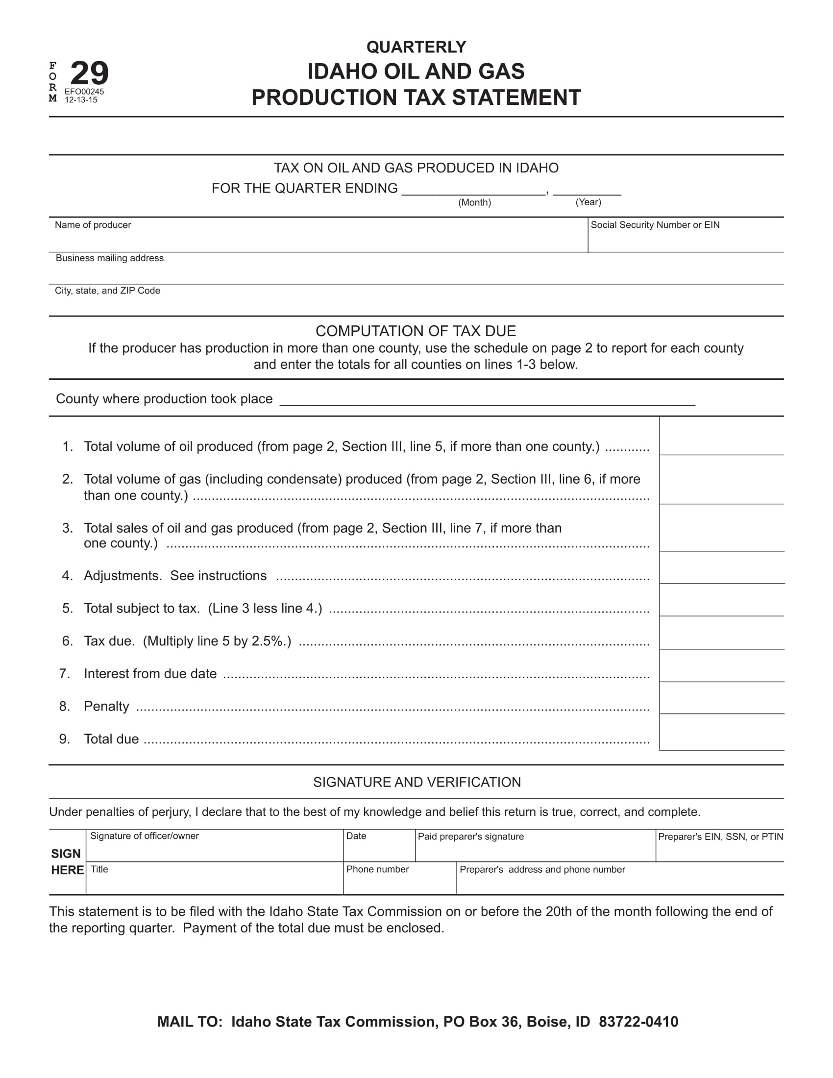 FREE 14+ Tax Statement Forms in PDF | MS Word