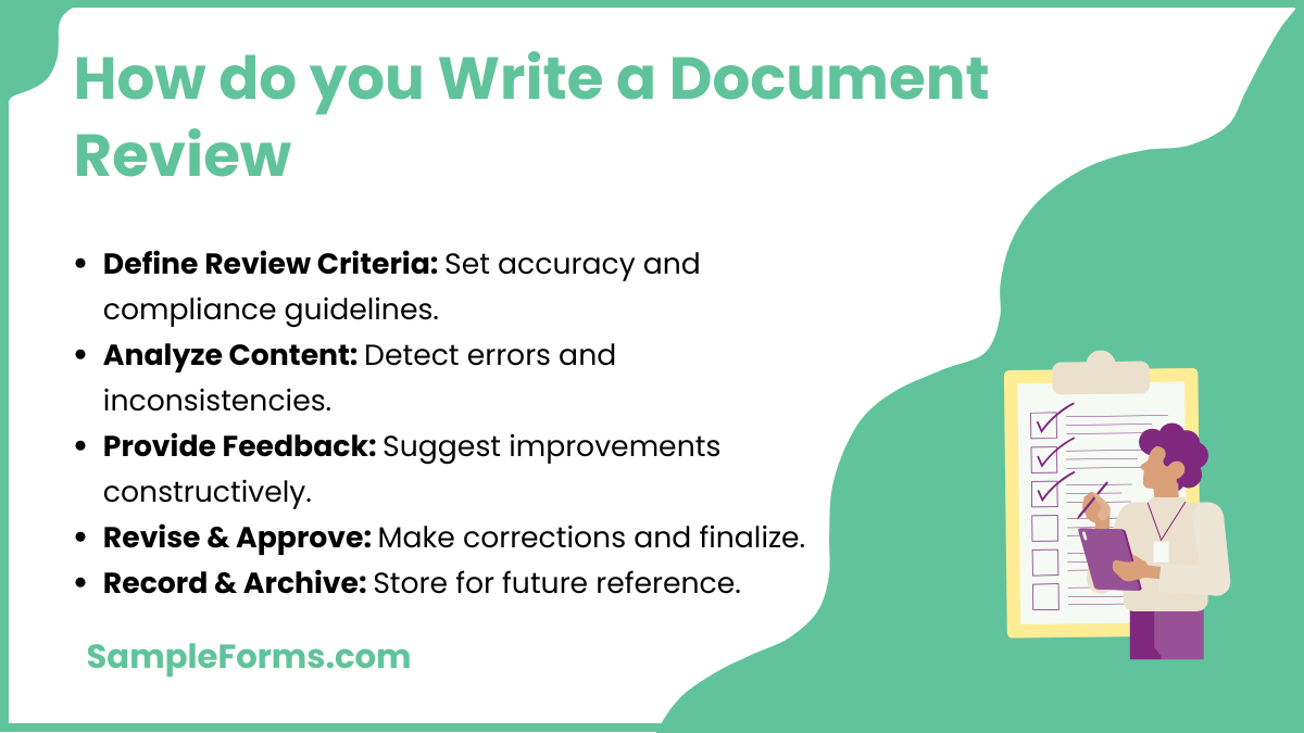 FREE 18+ Document Review Form Samples, PDF, MS Word, Google Docs