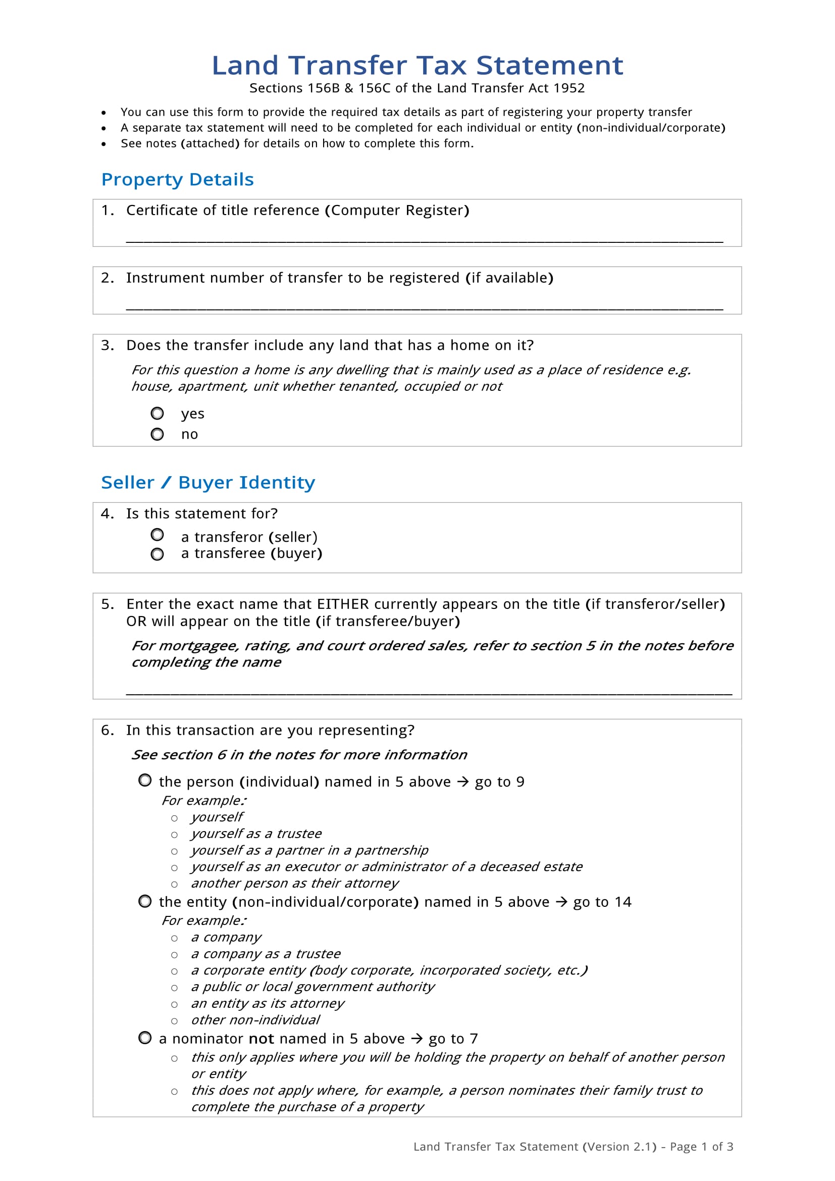 FREE 14+ Tax Statement Forms in PDF | MS Word