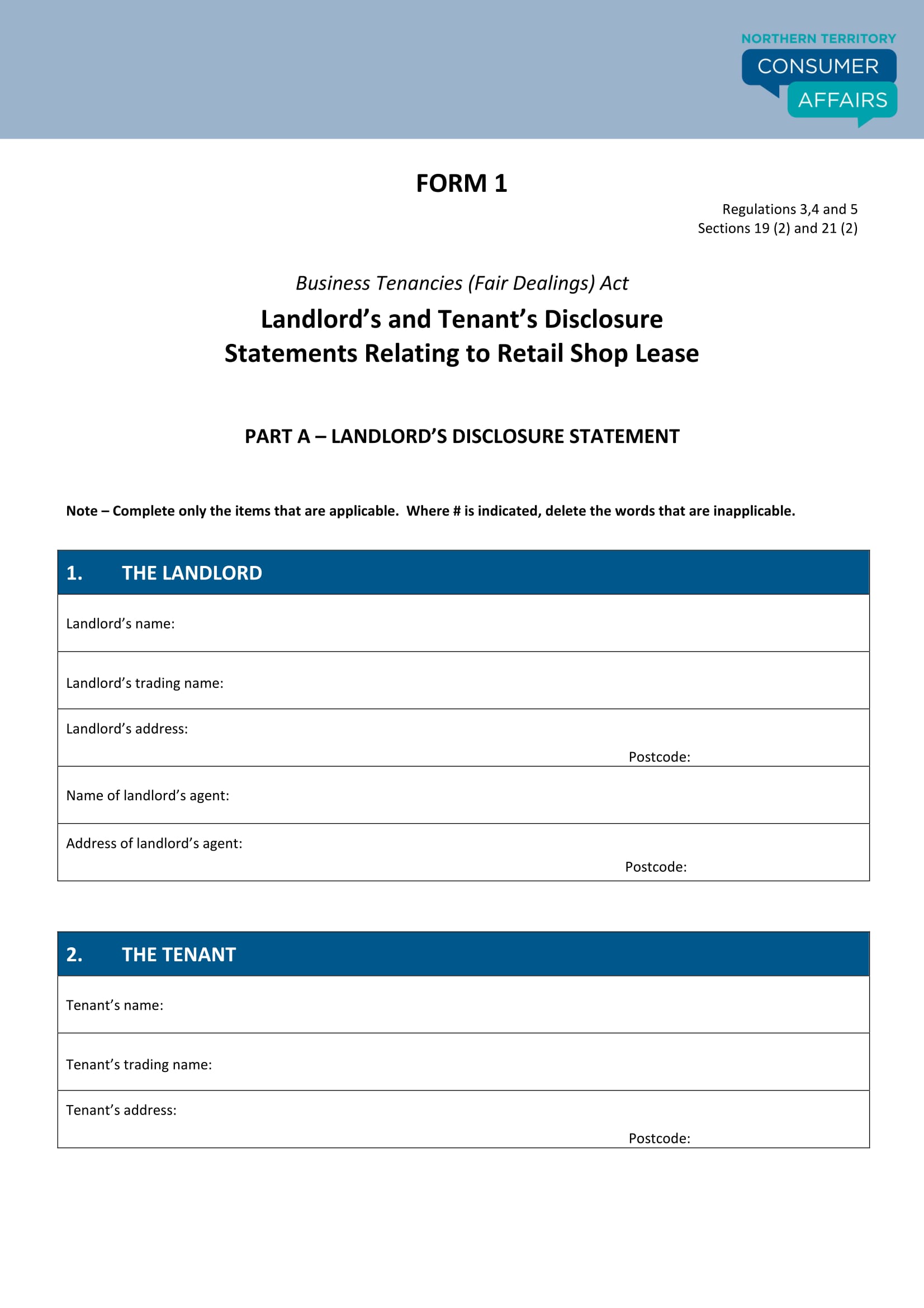 FREE 14+ Landlord Statement Forms in PDF | MS Word