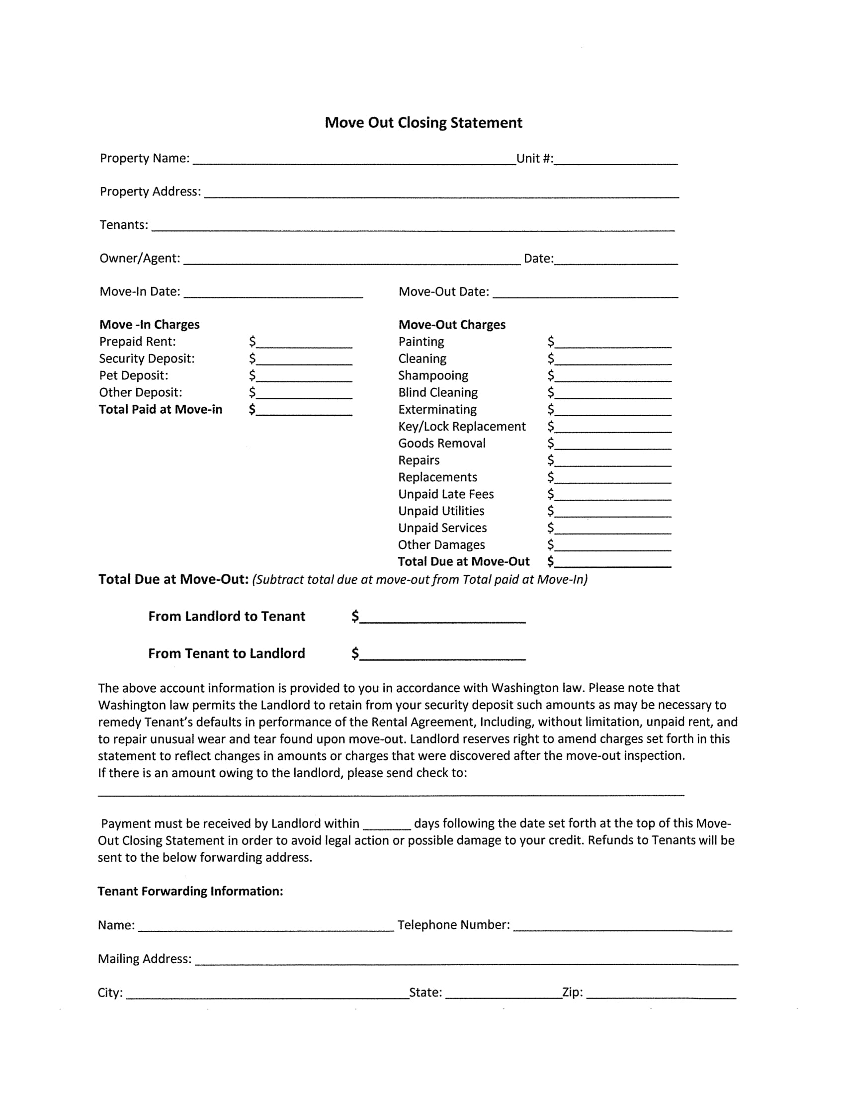FREE 14+ Closing Statement Forms in PDF | MS Word