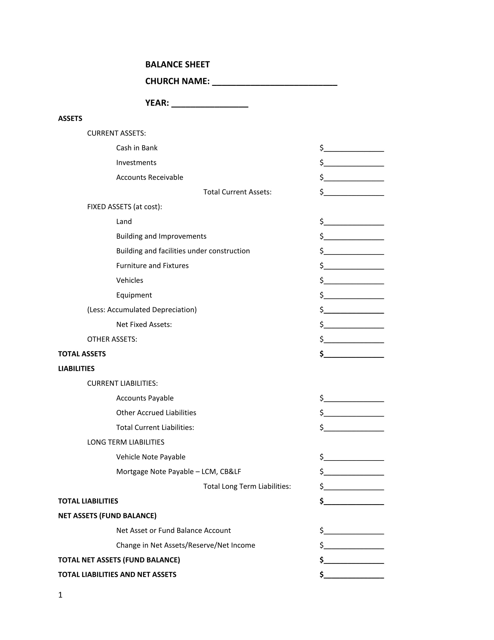 FREE 14+ Wealth Statement Forms in PDF | MS Word | Excel