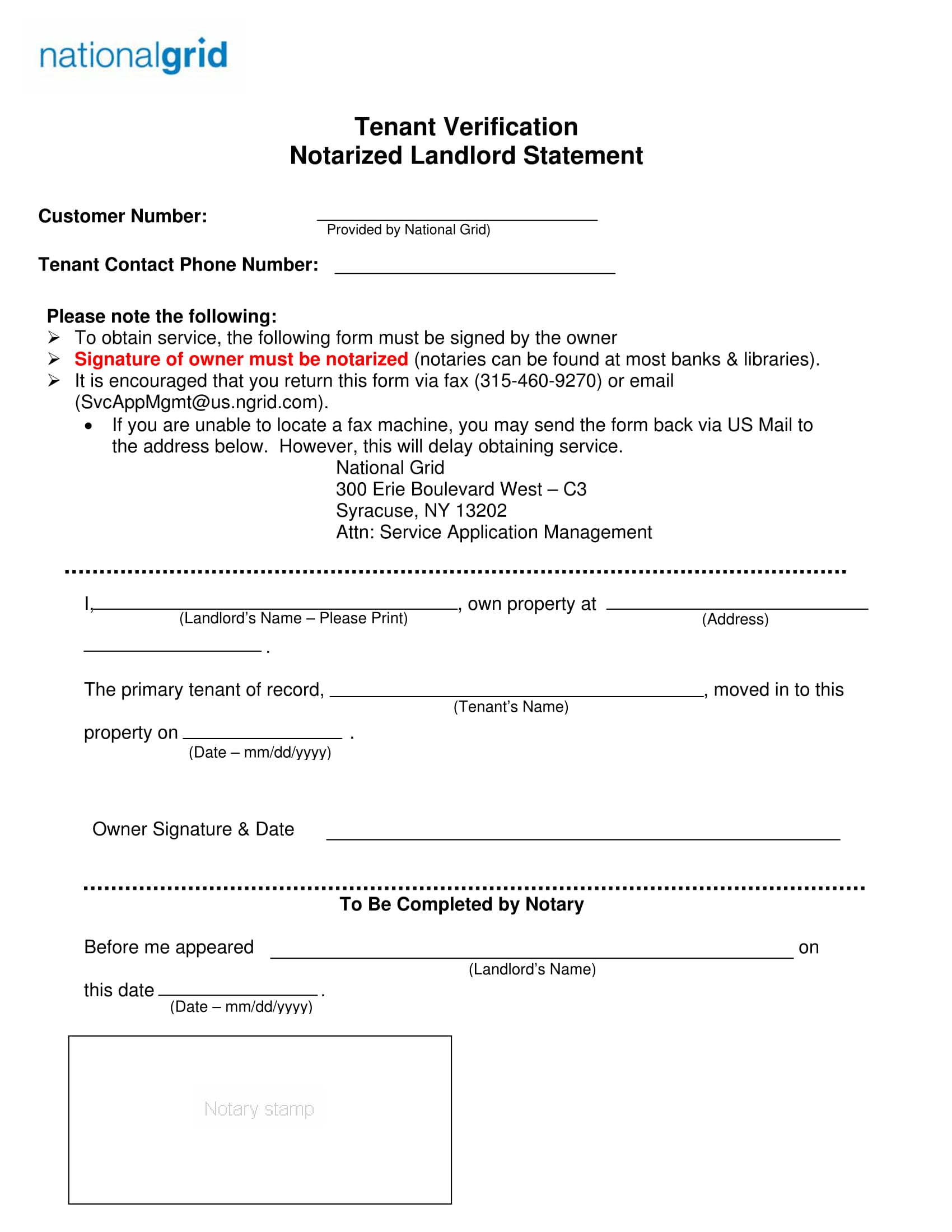 FREE 14+ Landlord Statement Forms in PDF | MS Word