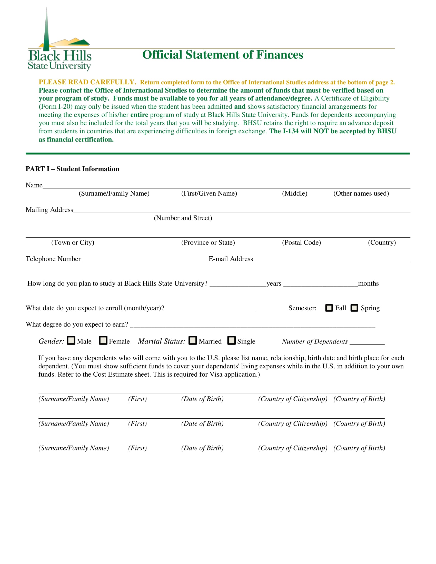 FREE 14+ Official Statement Forms in PDF | MS Word