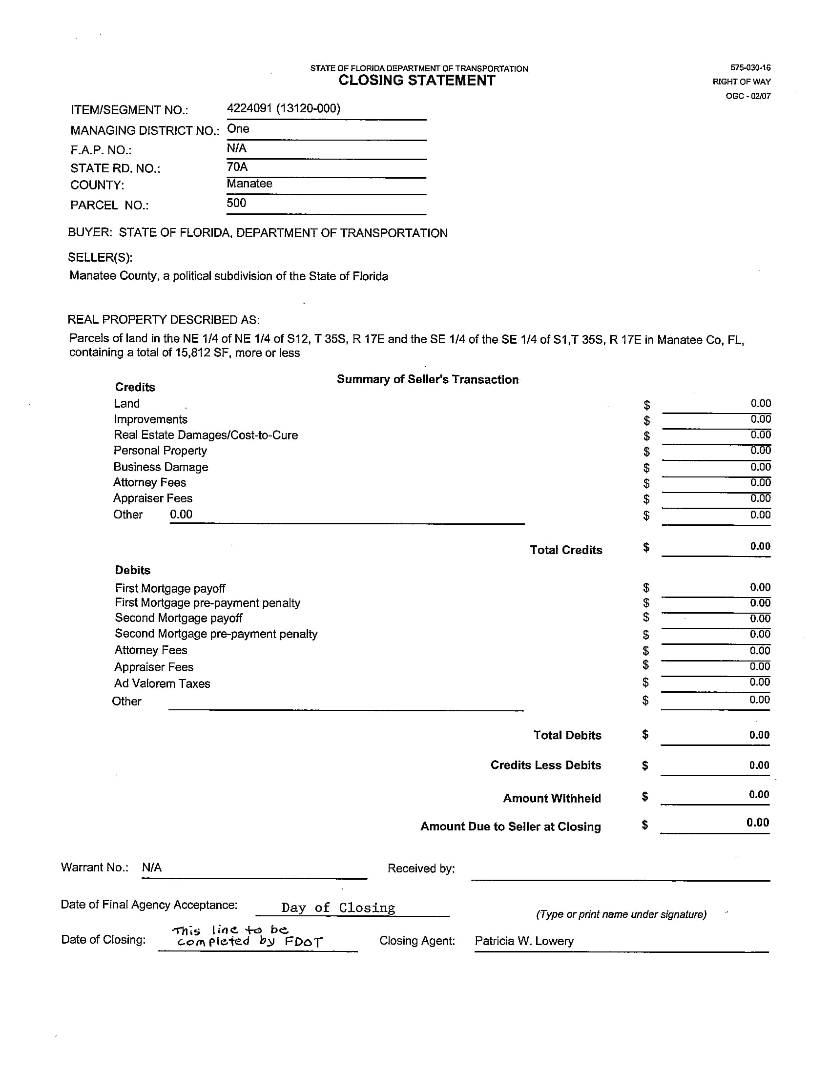 FREE 14 Closing Statement Forms In PDF MS Word