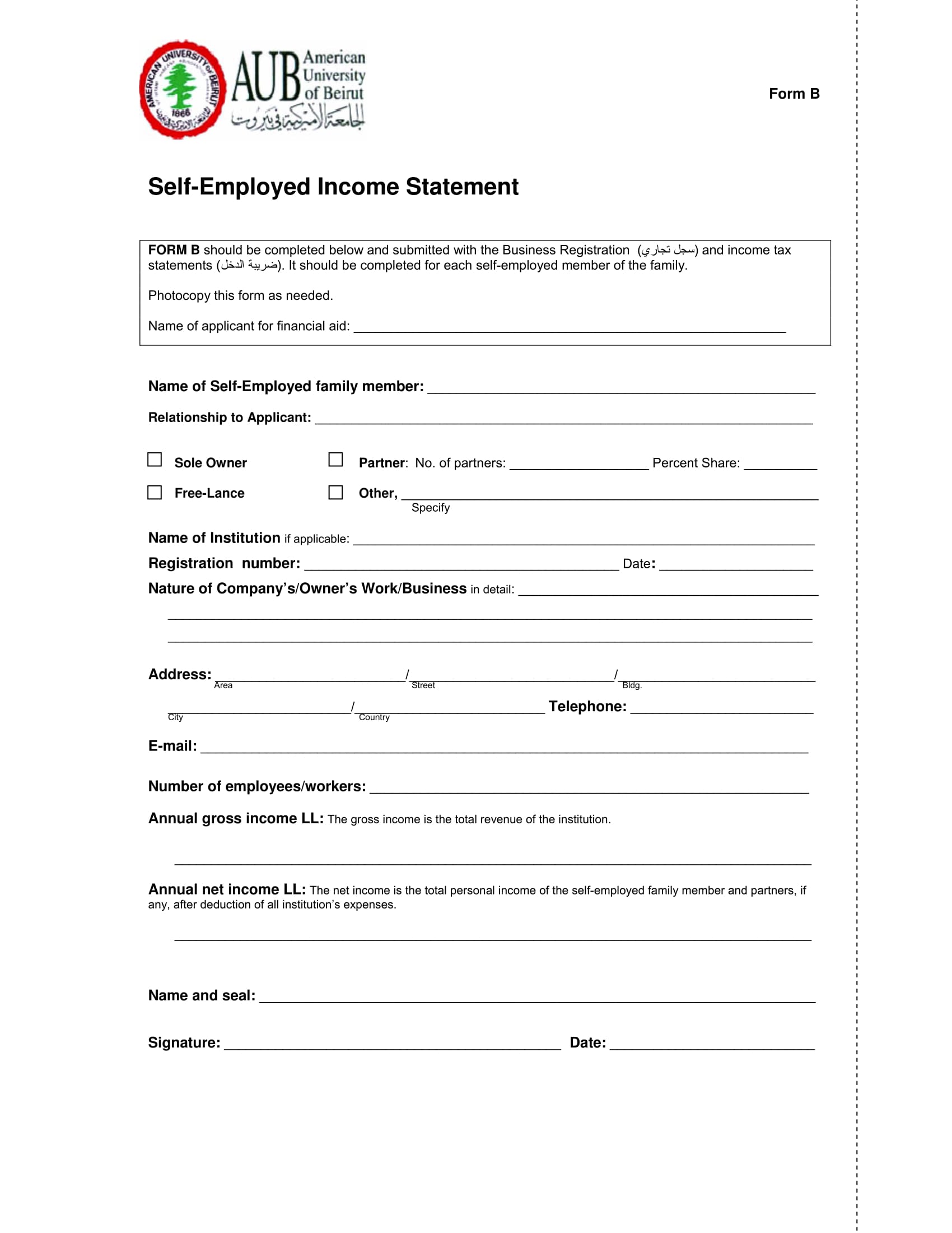 FREE 30 Income Statement Forms In PDF MS Word