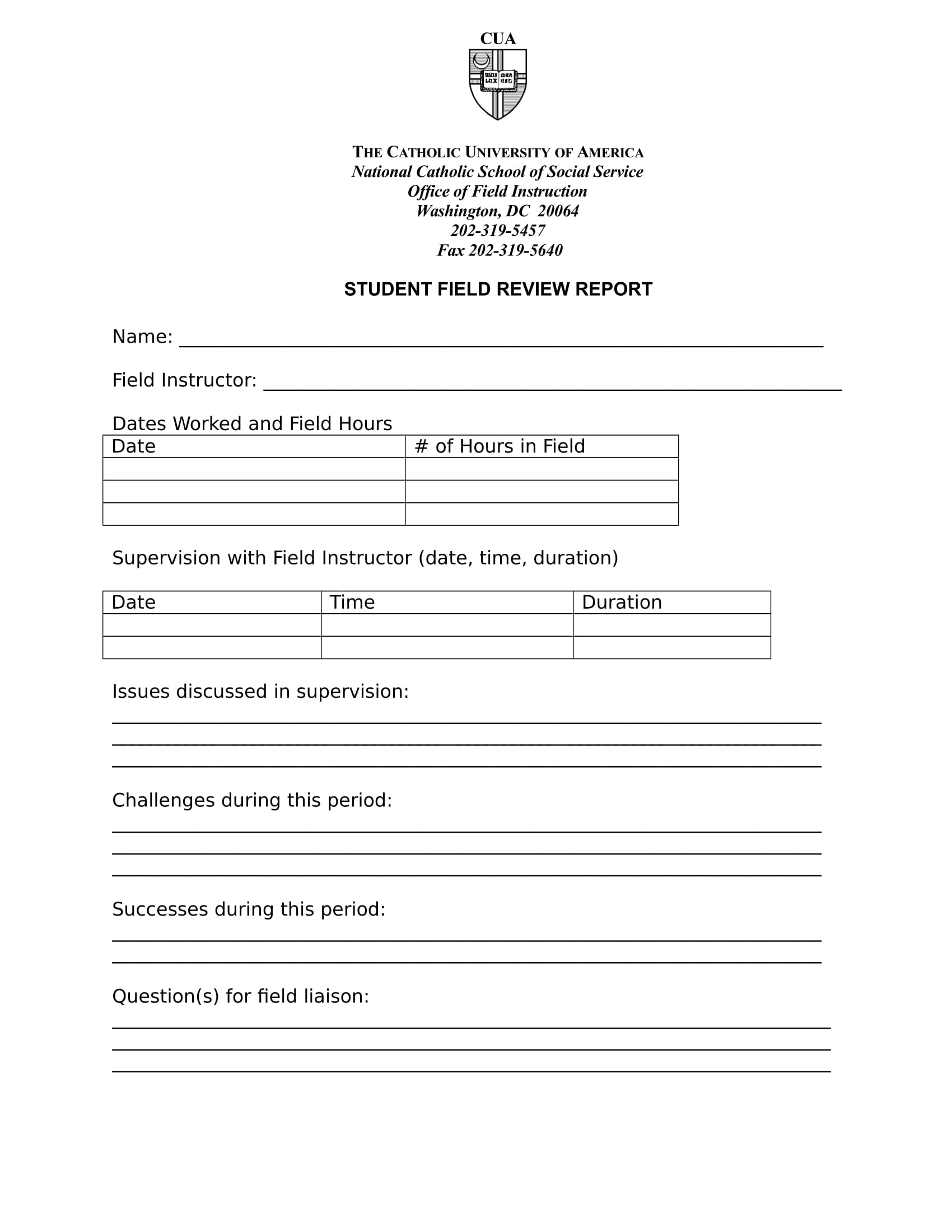 FREE 14+ Field Review Forms in PDF | MS Word