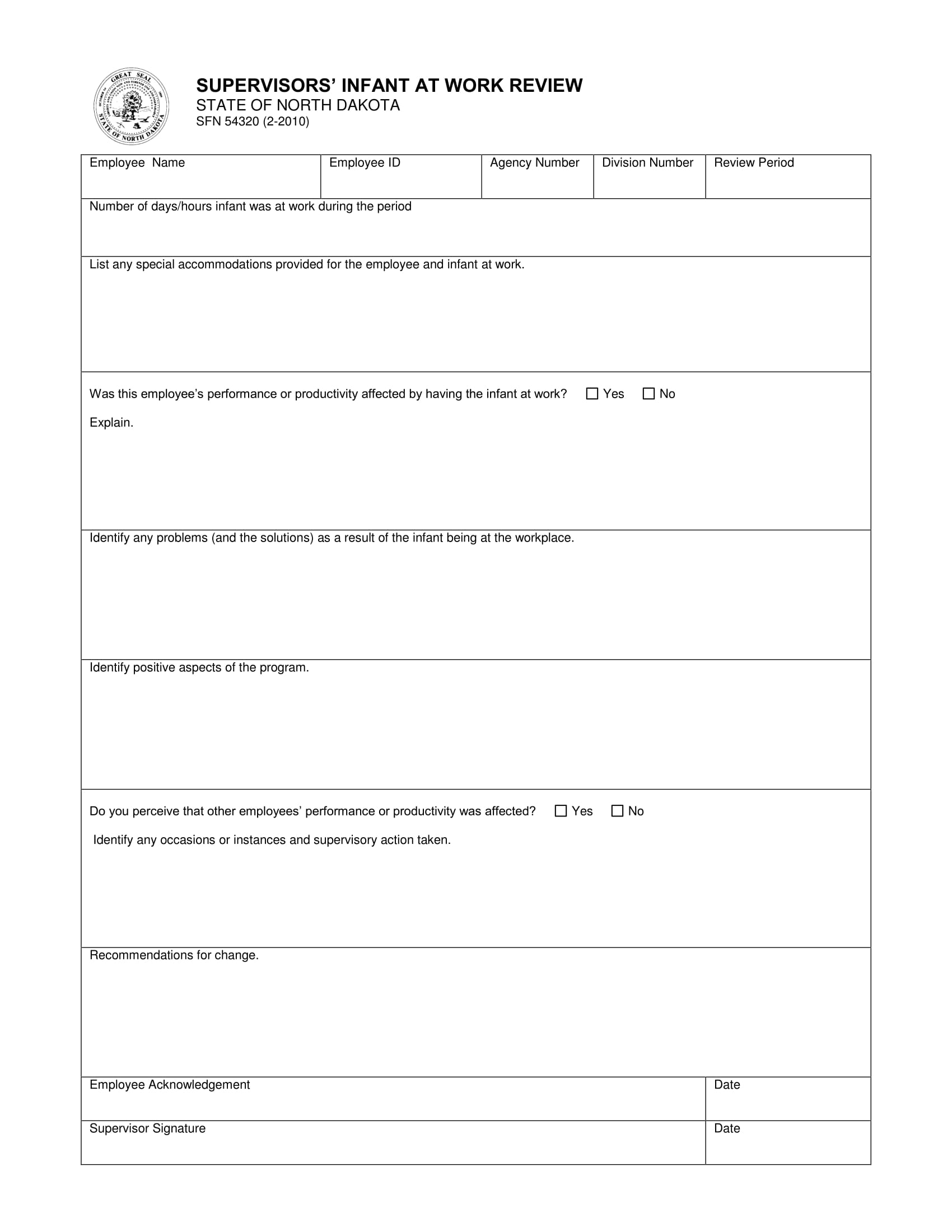 FREE 10+ Work Review Forms in PDF | MS Word