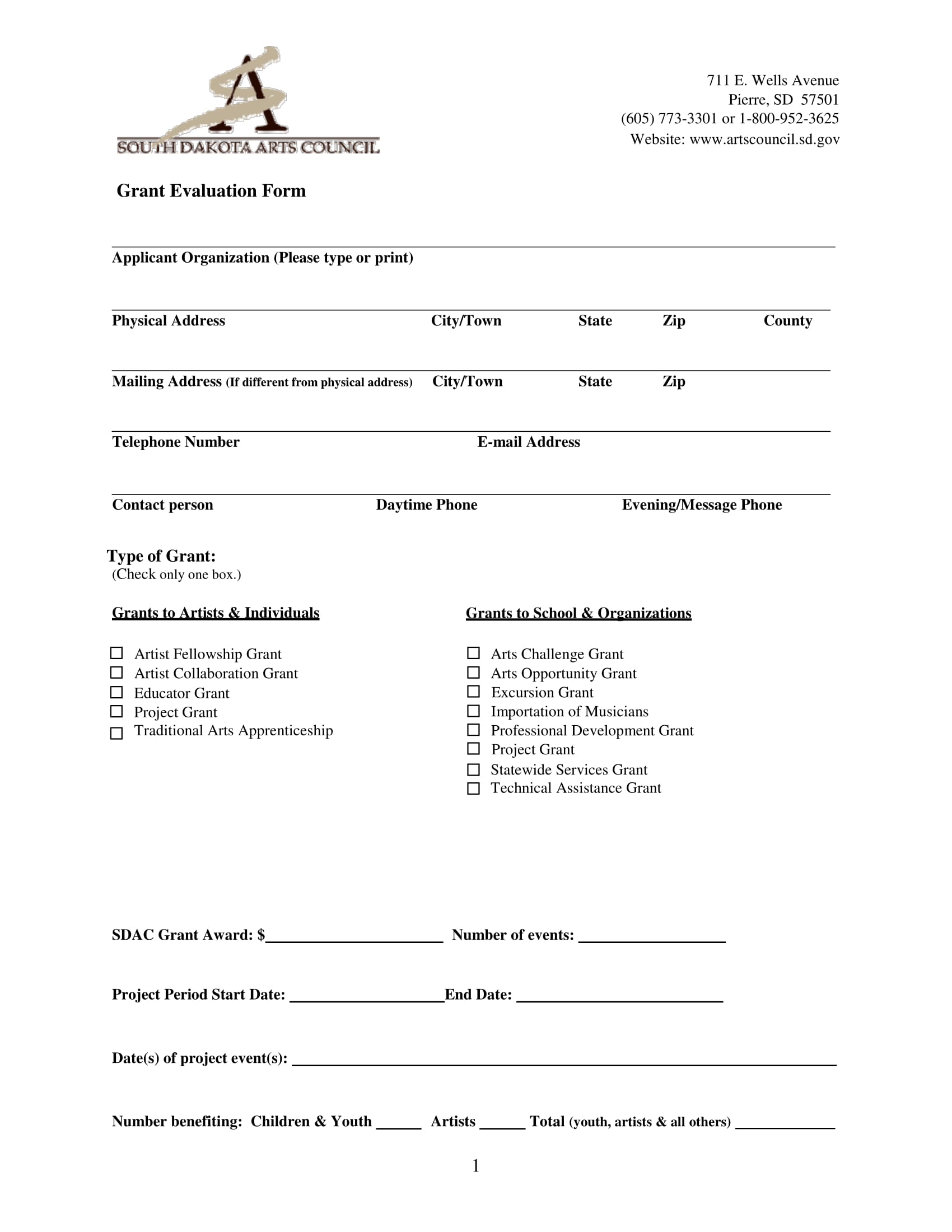FREE 15+ Grant Evaluation Forms in PDF | MS Word