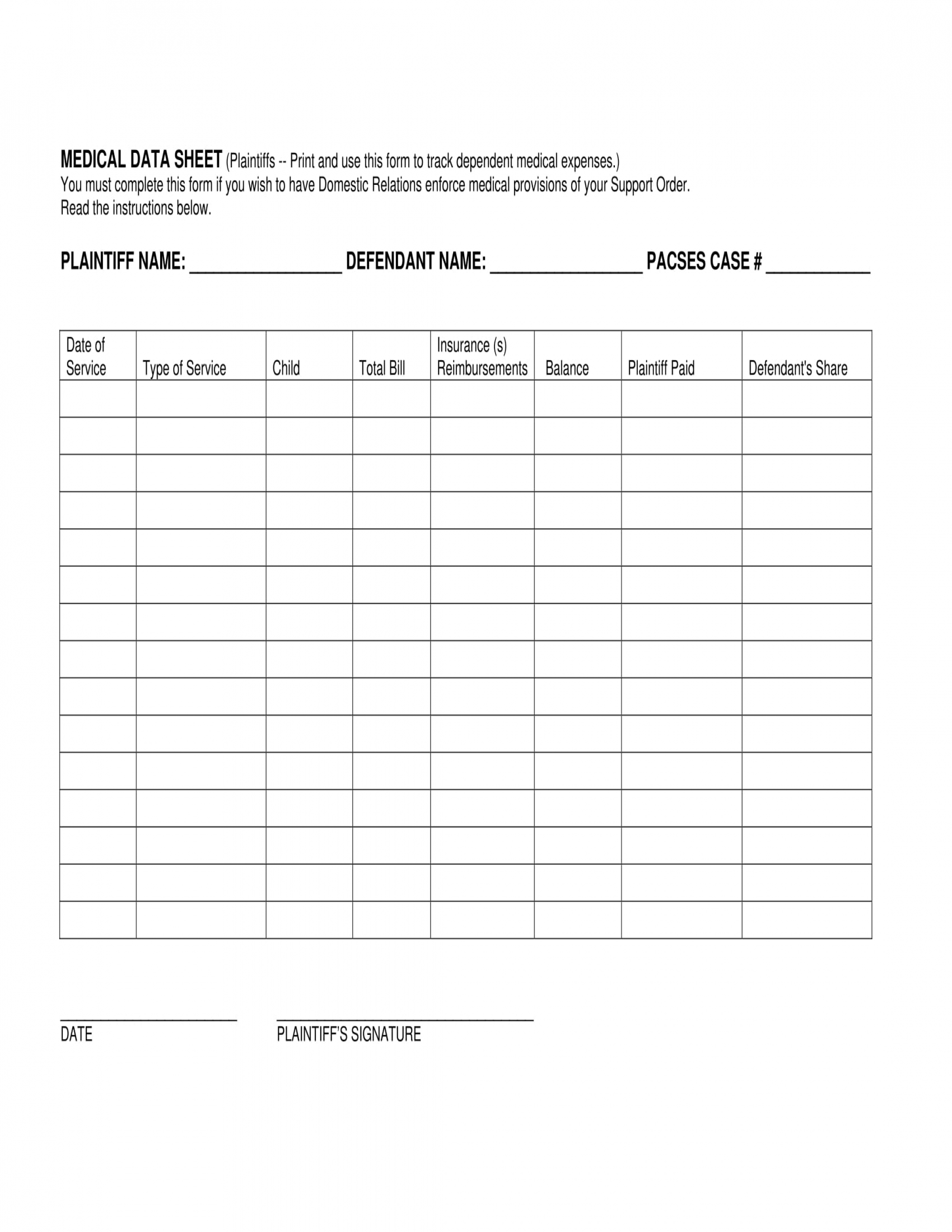 FREE 14+ Employee Medical Reimbursement Forms in PDF