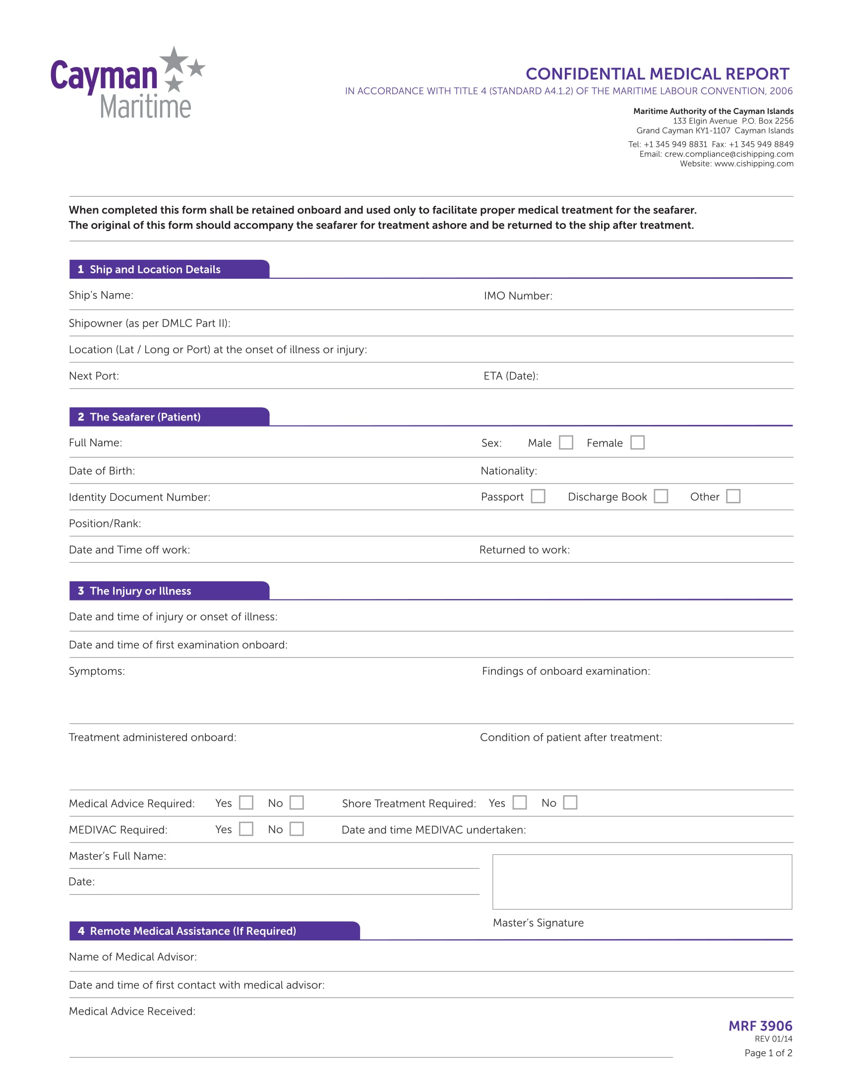 FREE 15+ Medical Report Forms in PDF | MS Word