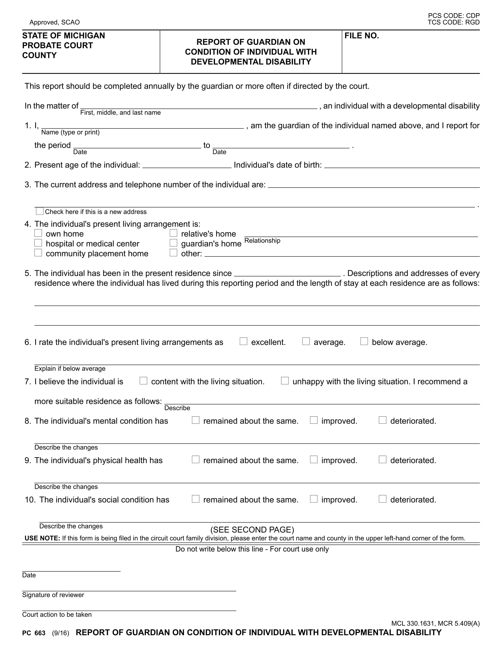 FREE 14+ Disability Report Forms in PDF