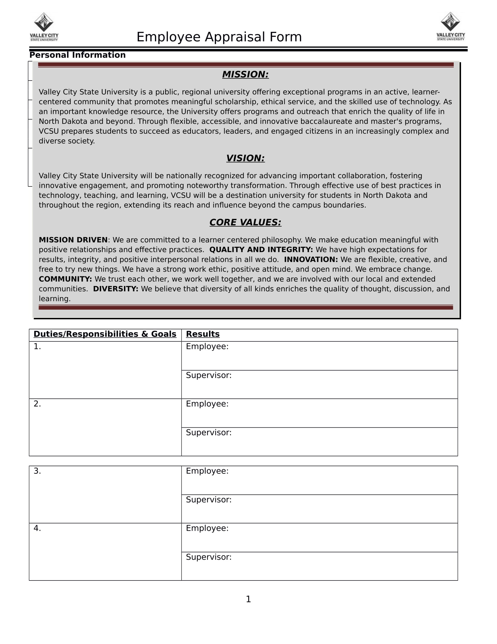 FREE 18+ Employee Appraisal Form Samples, PDF, MS Word, Google Docs, Excel