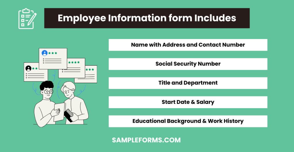 FREE 18+ Employee Information Form Samples, PDF, Word, Google Docs