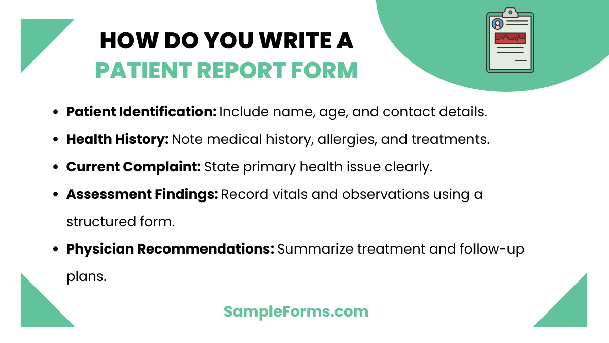 FREE 16+ Patient Report Form Samples, PDF, MS Word, Google Docs