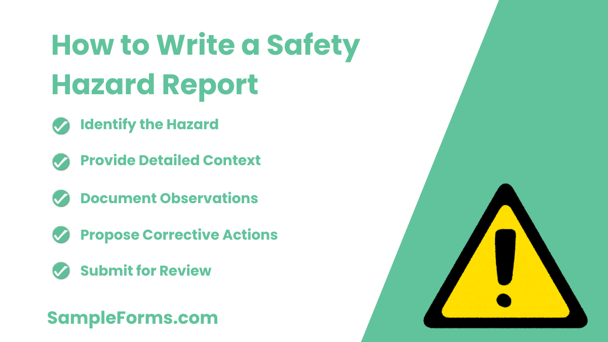 FREE 17+ Hazard Report Form Samples, PDF, MS Word, Google Docs