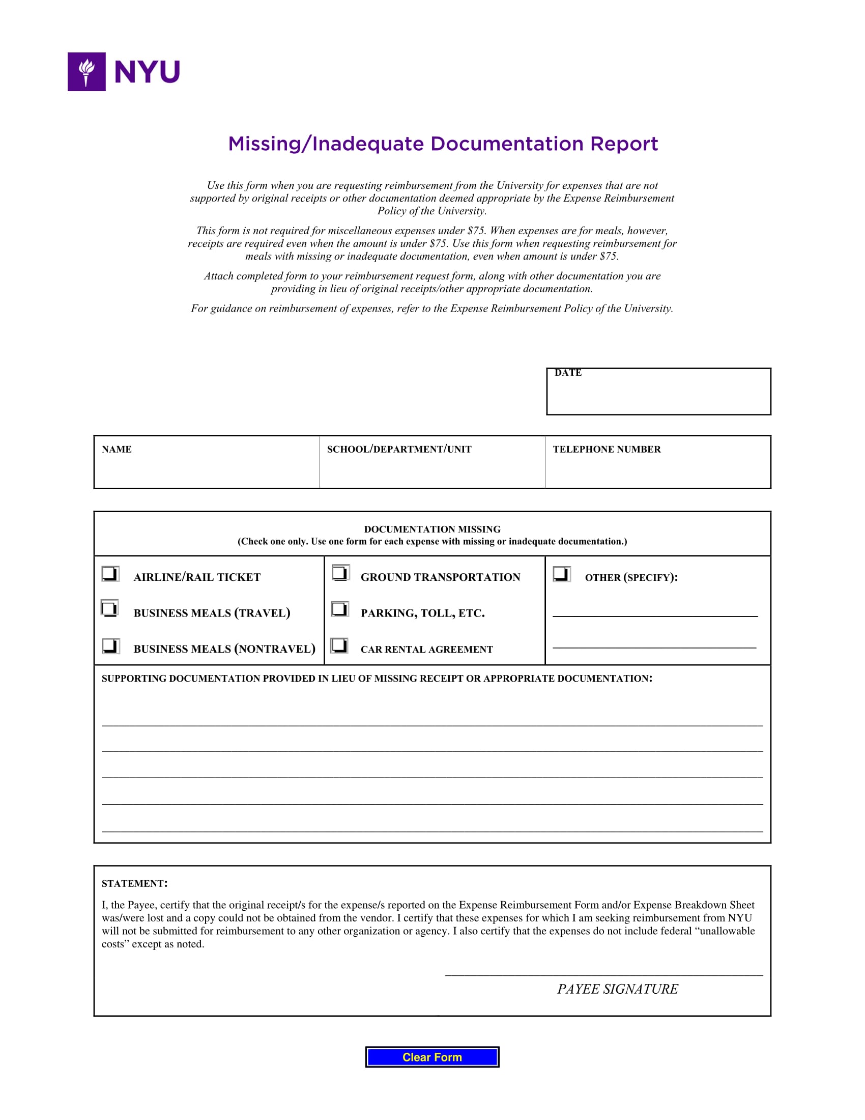 FREE 17+ Missing Report Form Samples, PDF, MS Word, Google Docs