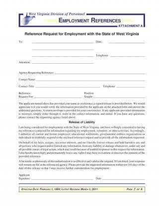 14+ Reference Request and Release Forms - Free Word, PDF Format